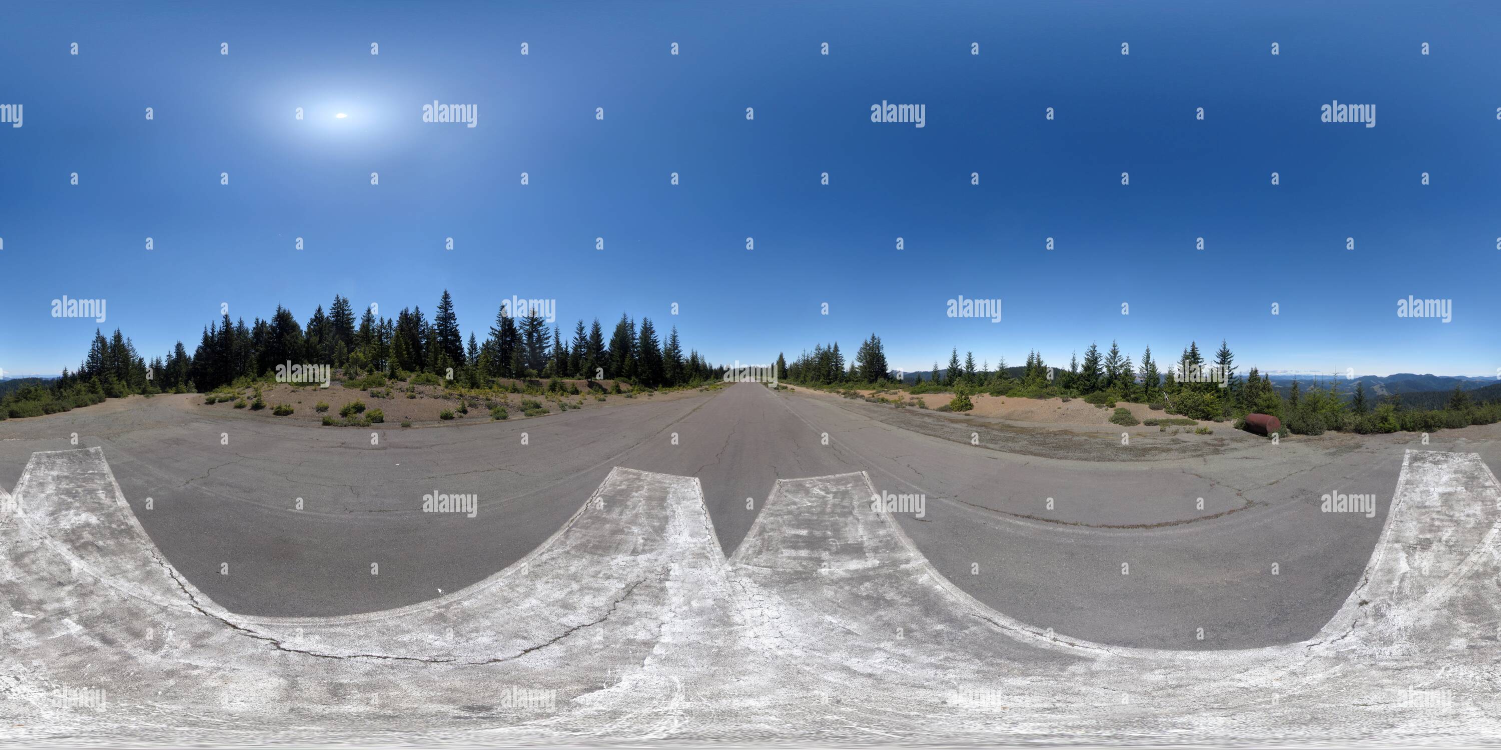 360° view of Calvert Peak STOLport - Alamy