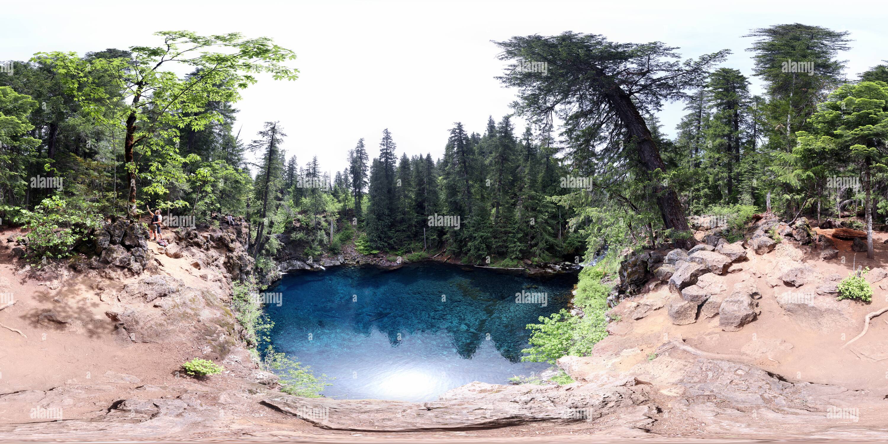 360° view of Tamolitch Blue Pool [3] - Alamy