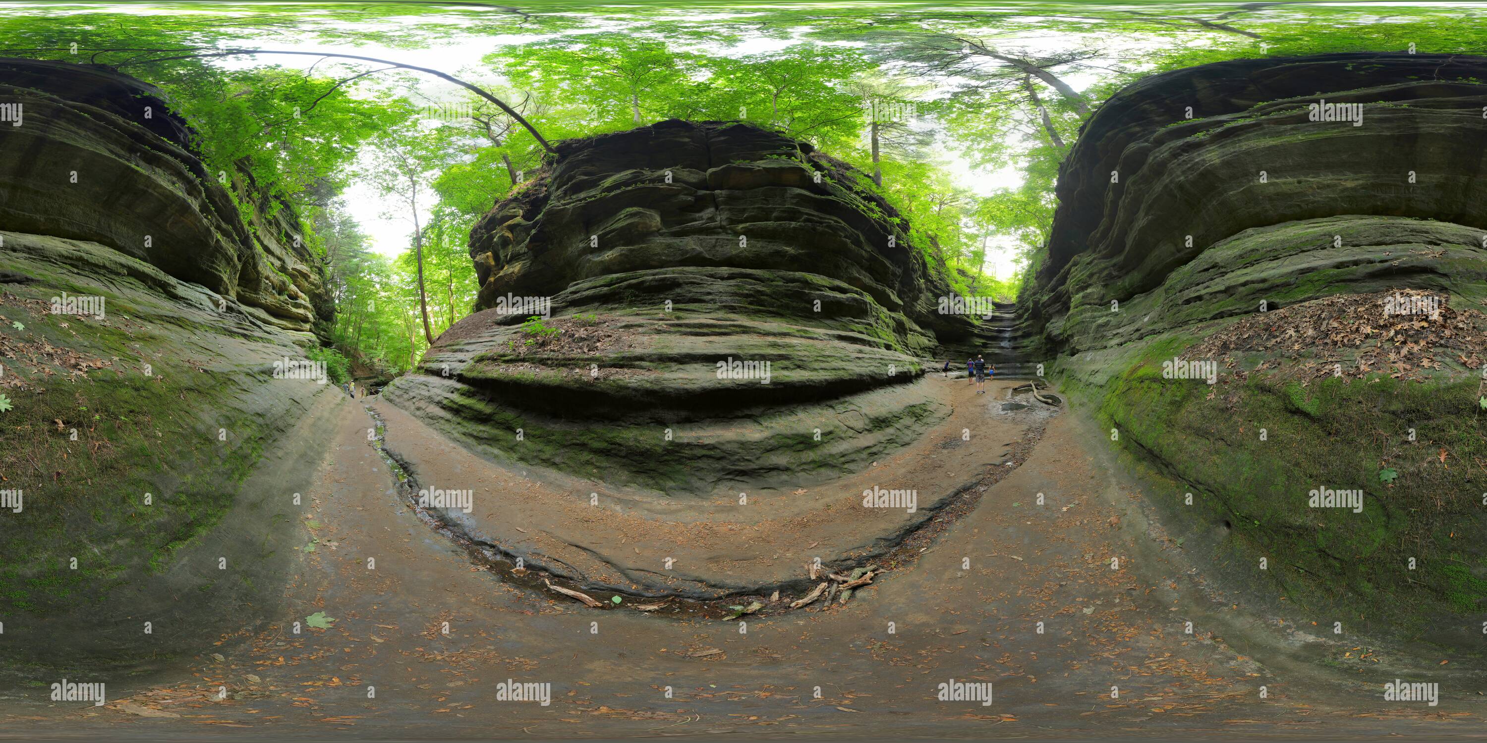 Starved rock french canyon hi-res stock photography and images - Alamy