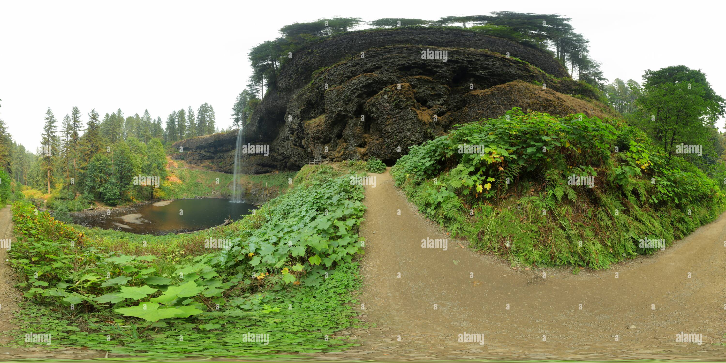 360° view of South Falls (exterior)[1] - Alamy