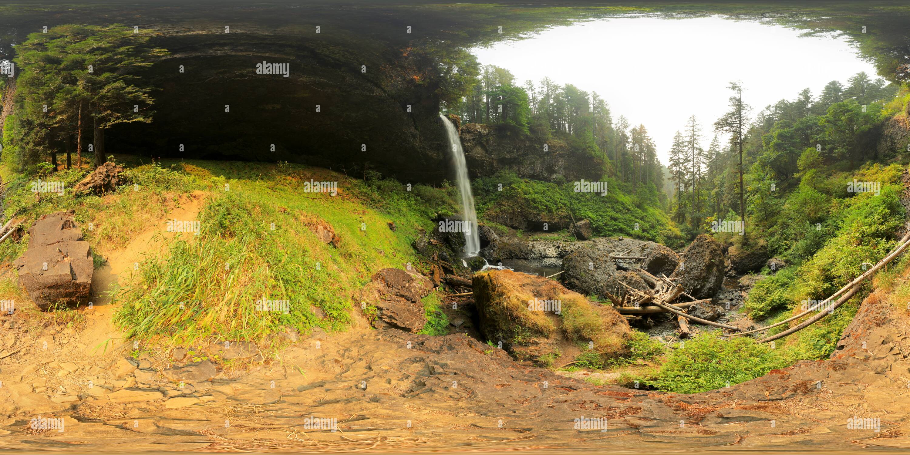 360° view of North Falls (exterior - Alamy