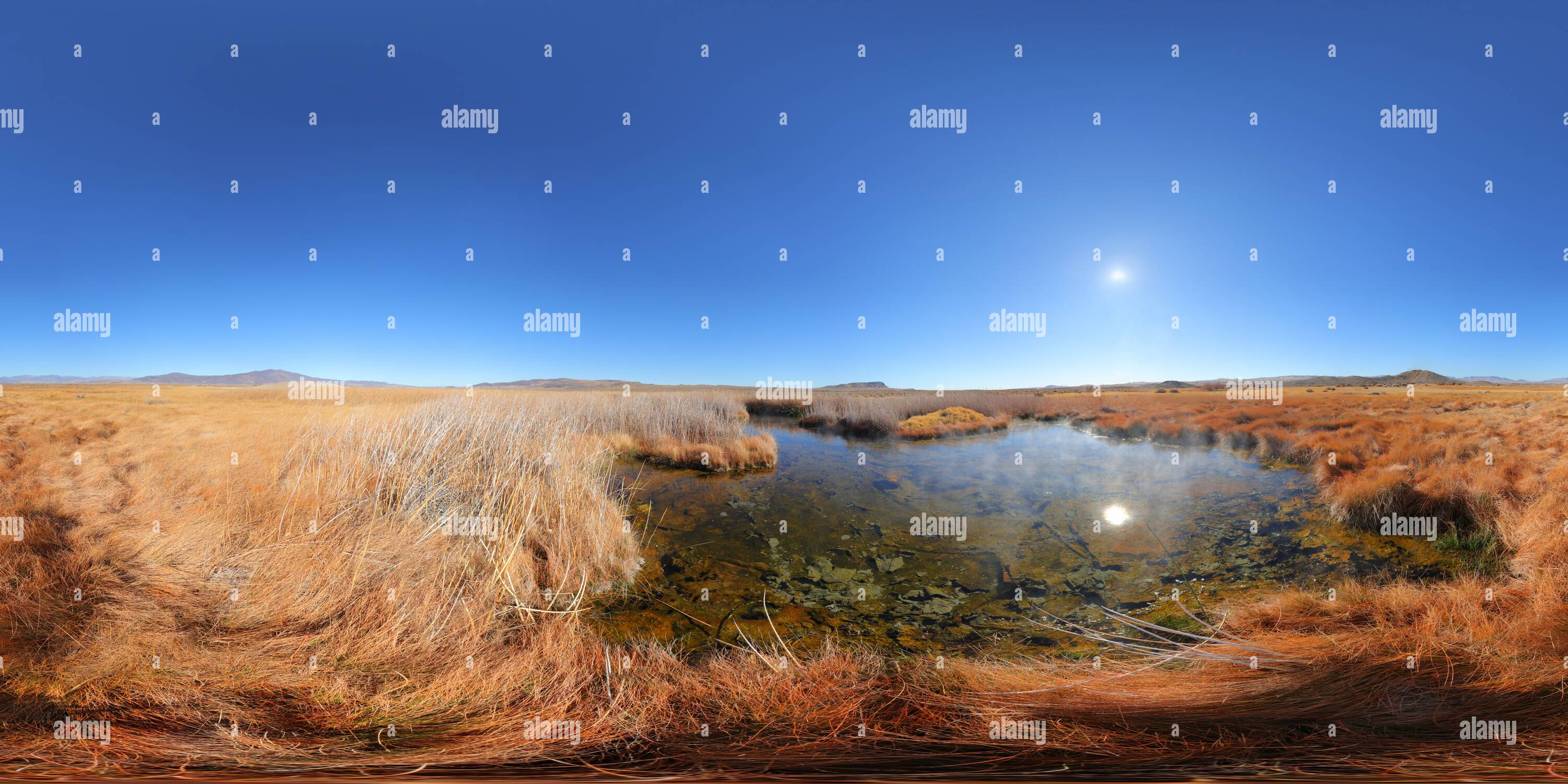 360° view of Patua Hot Springs [1] - Alamy