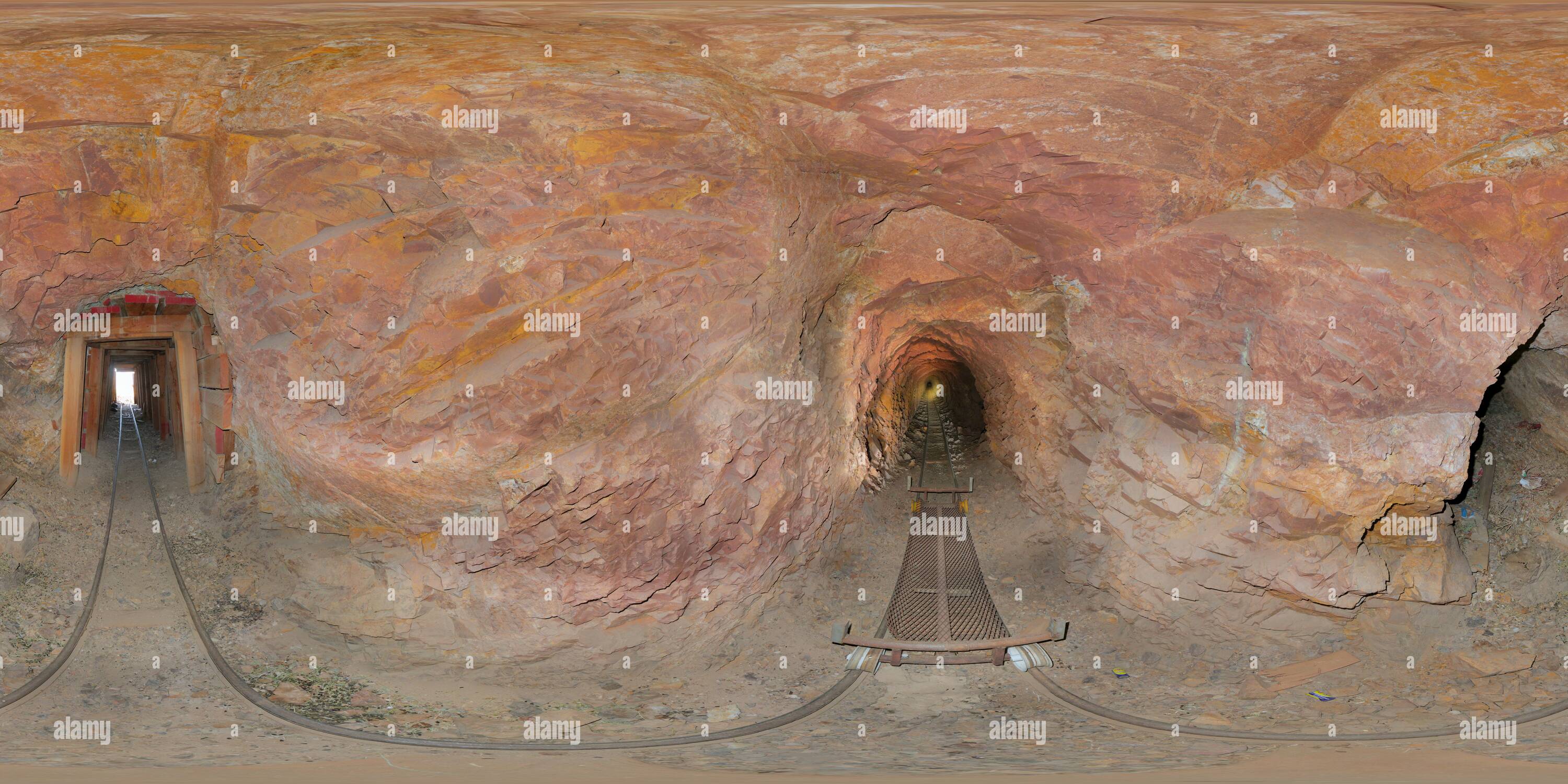 360° view of Larkspur Mine - upper adit portal - Alamy