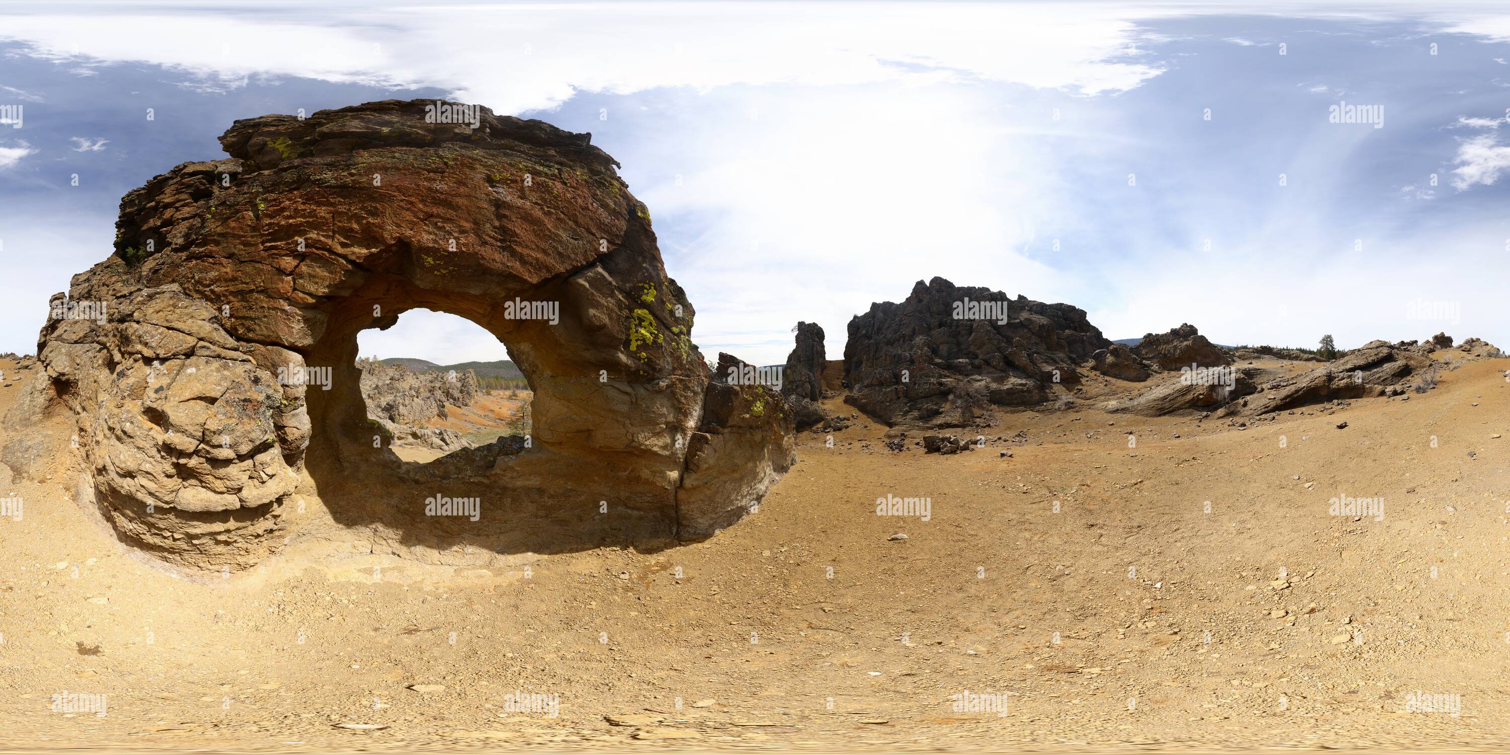 360° view of Devils Garden [1] - Alamy