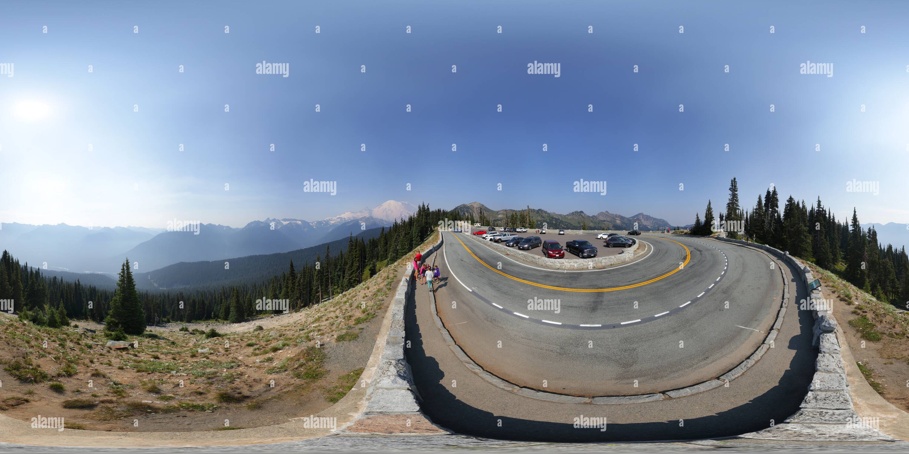 Sunrise point, mount rainier hi-res stock photography and images - Alamy