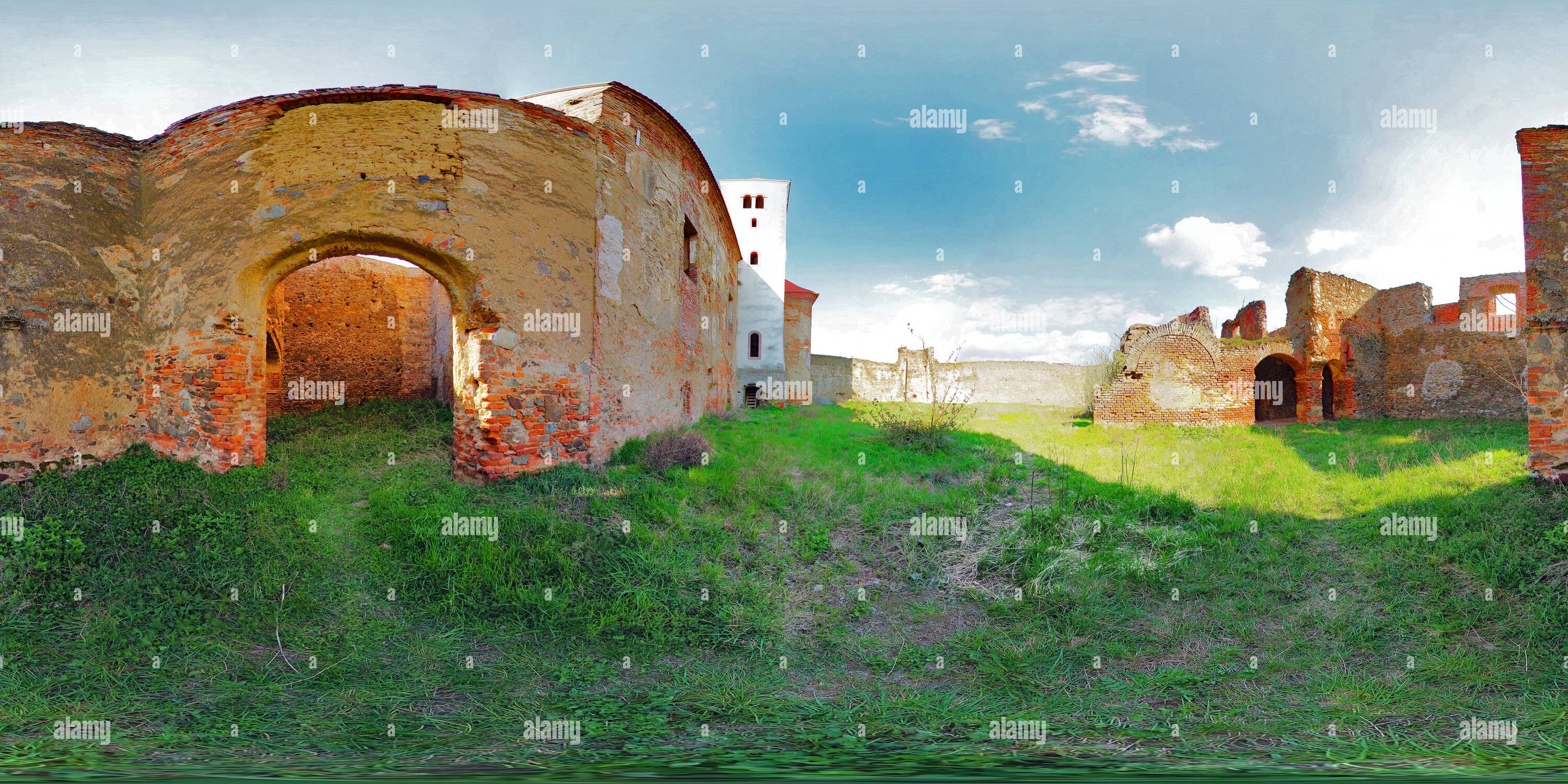 360° view of Fortress Old Town Kaptol - Alamy