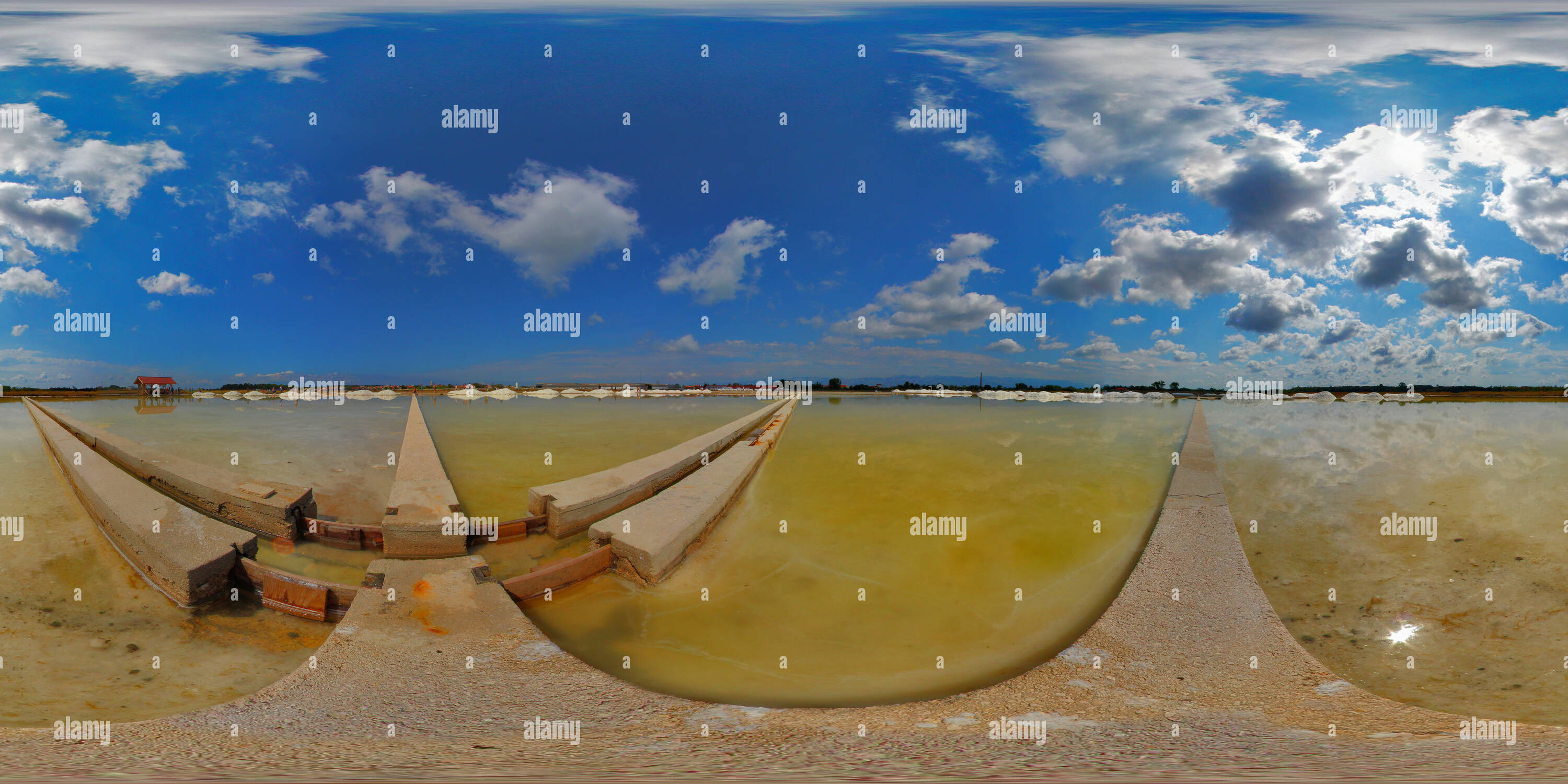 360° view of The Nin Salt Works Museum - Alamy