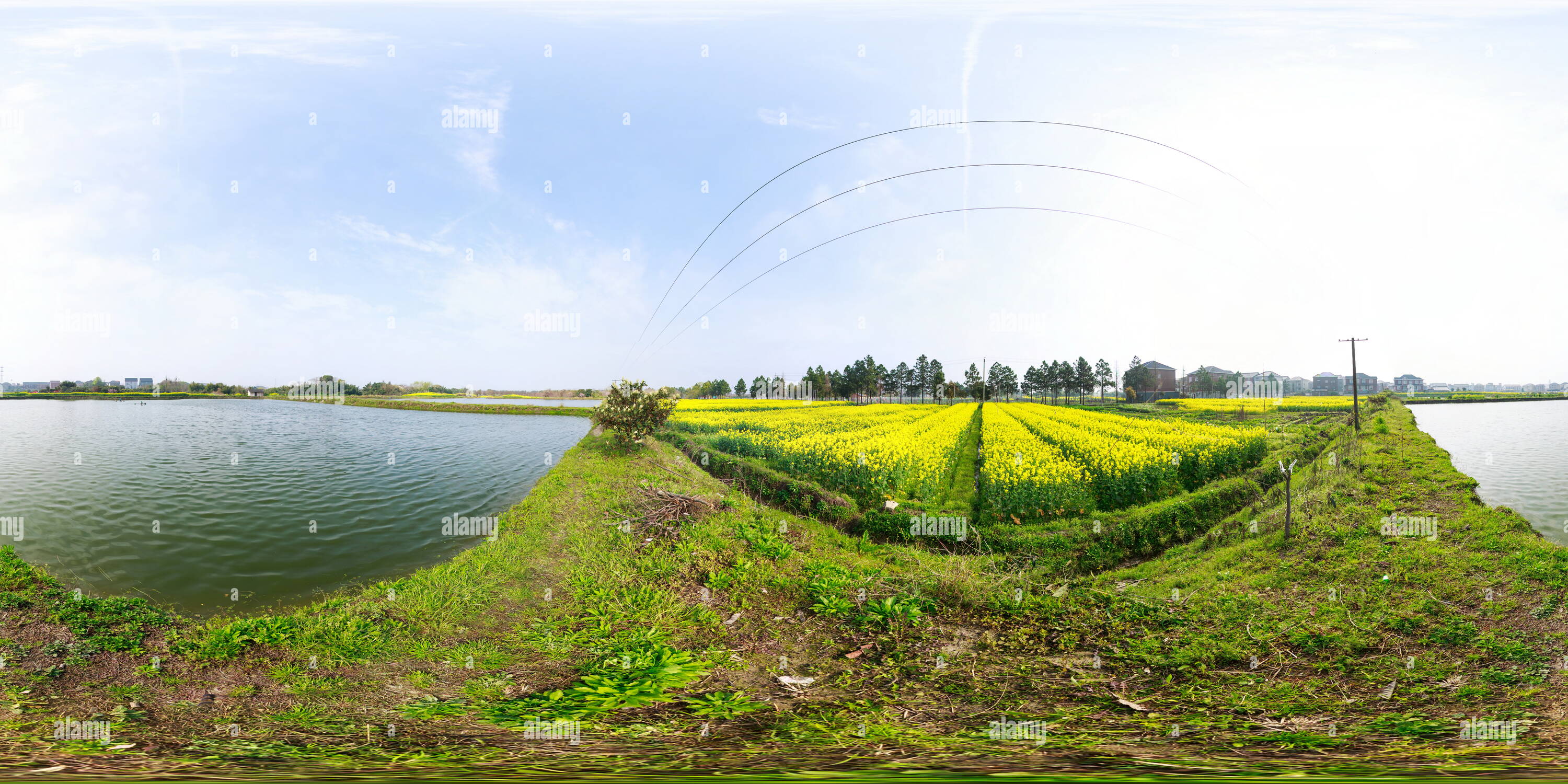 360° view of Dongtang Cun 103 - Alamy