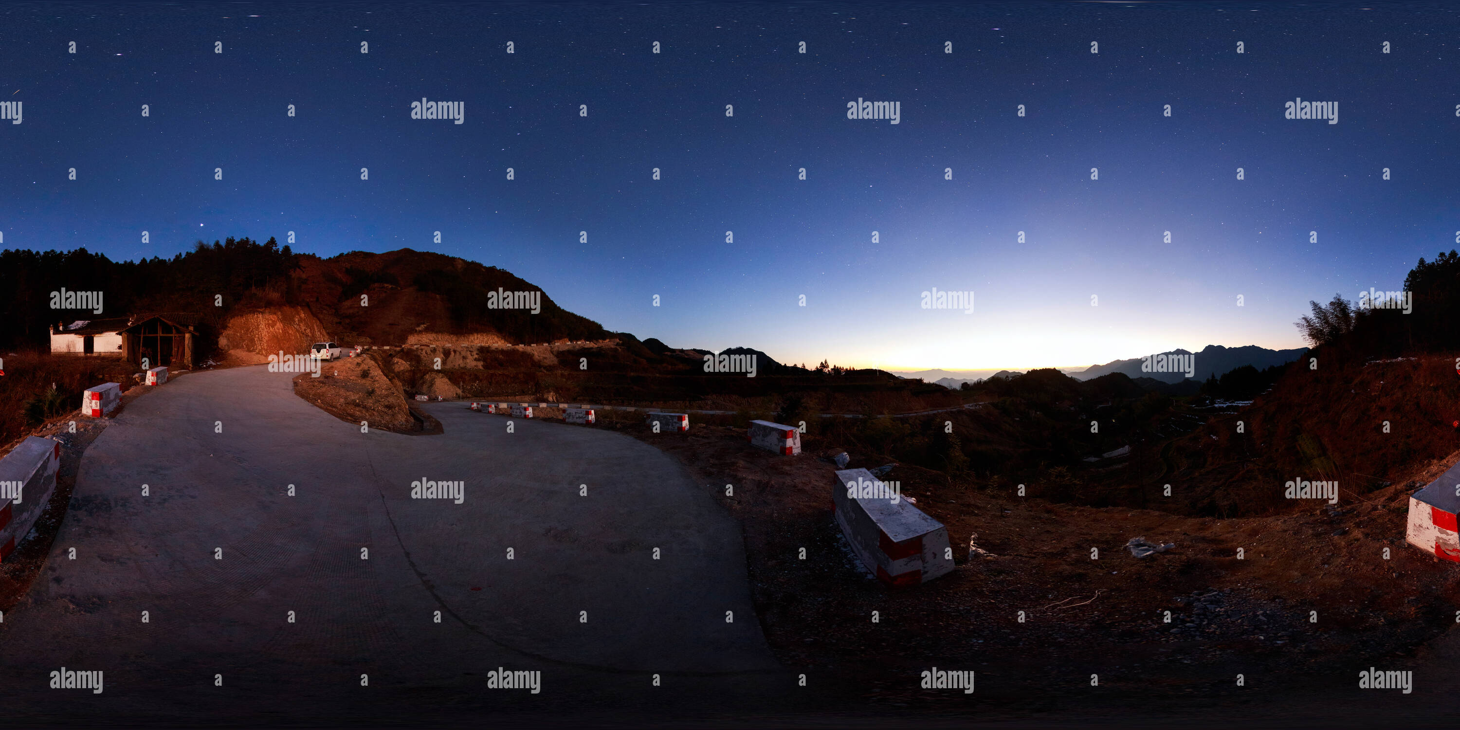 360° view of Daitou Cun Sunrise 3 - Alamy