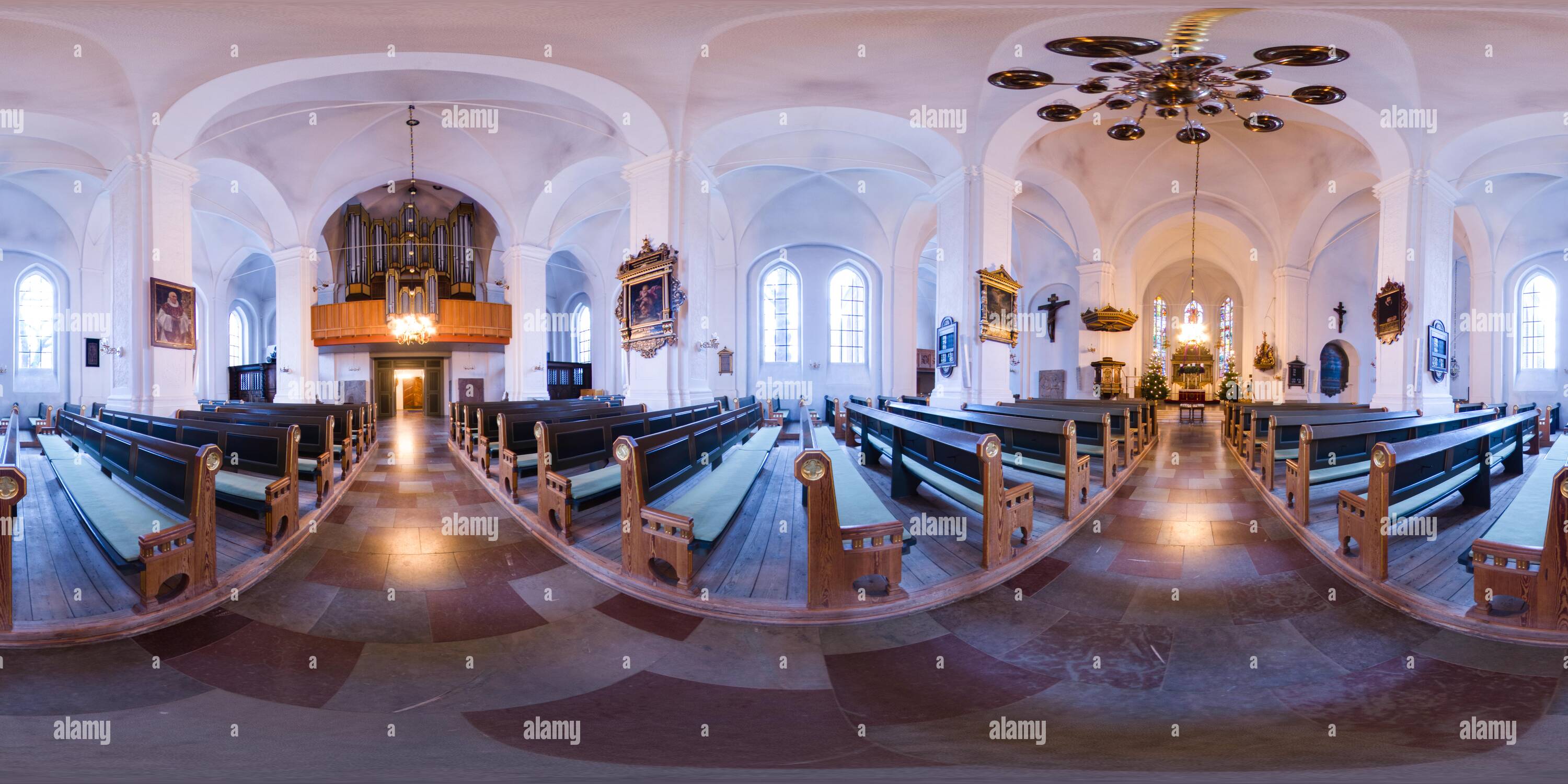 360° view of Nikolaj Kirke Kolding - Alamy