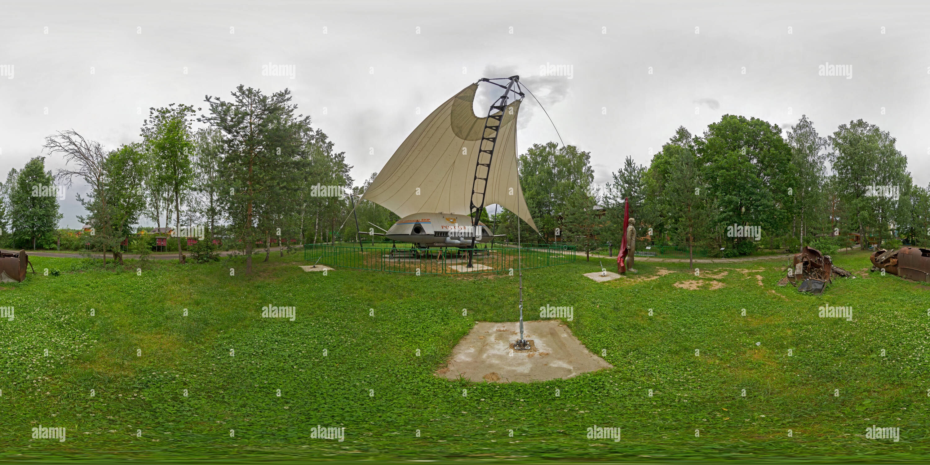 360° view of Aerodynamic ground-effect craft EKiP - Alamy