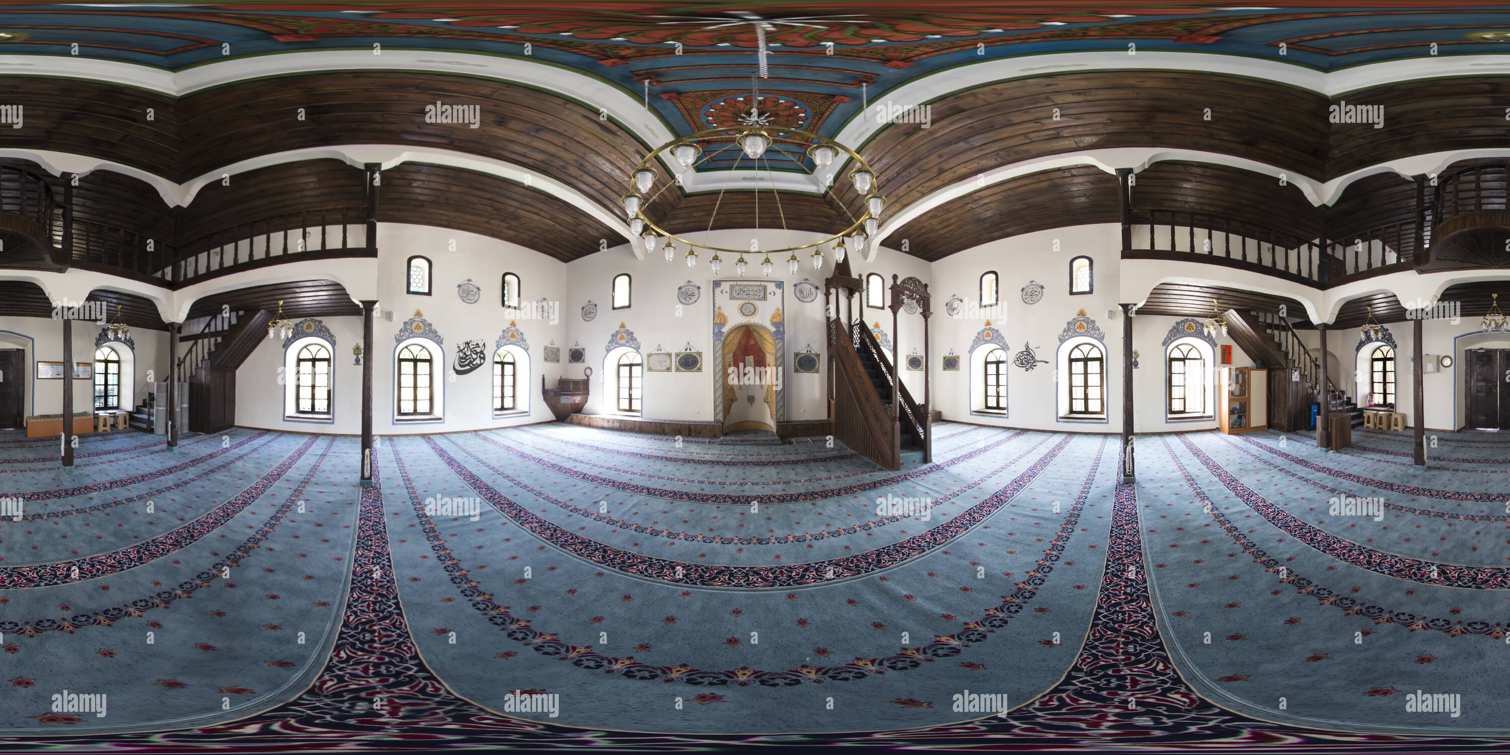 360° view of Mosque Entrance / Balya District - Alamy