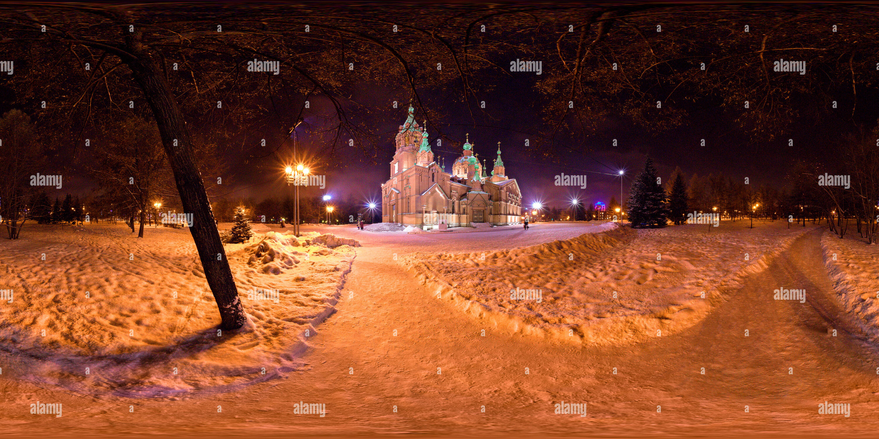 360° view of Saint Alexander Nevsky in Chelyabinsk - Alamy