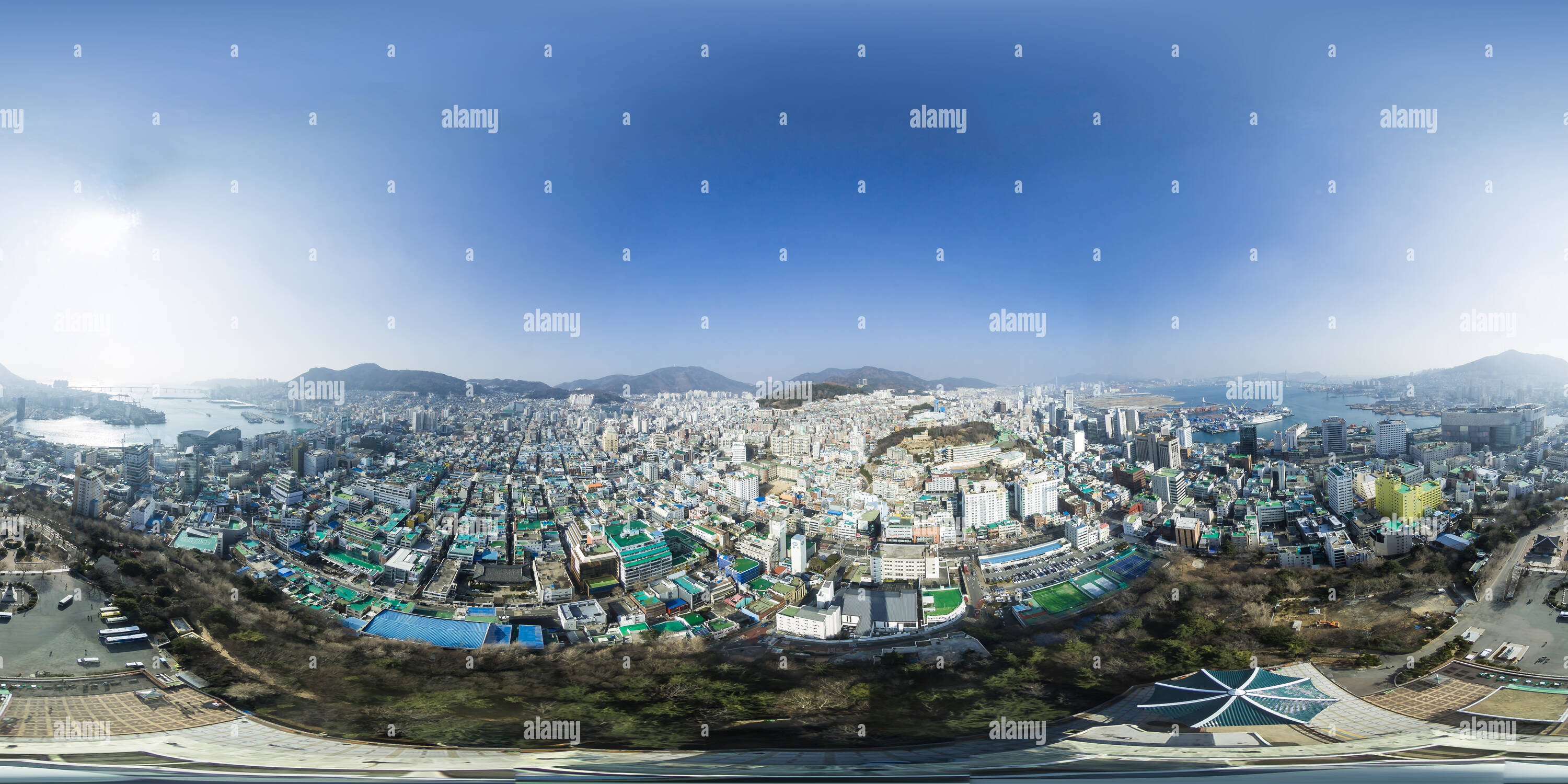 360° view of Busan Tower View - Alamy