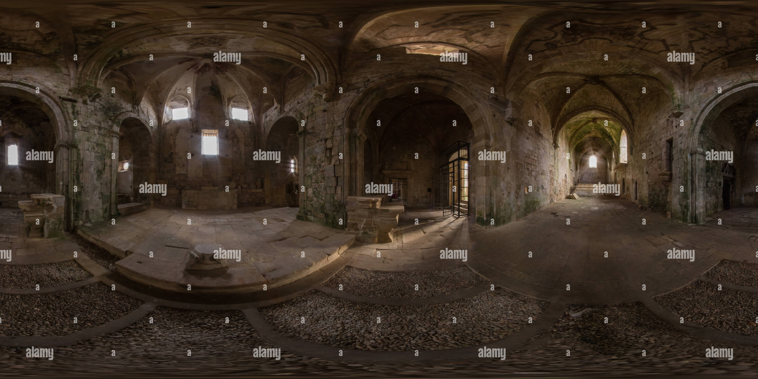 360° view of Monasterio Santa Maria de Rioseco - Burgos - Alamy