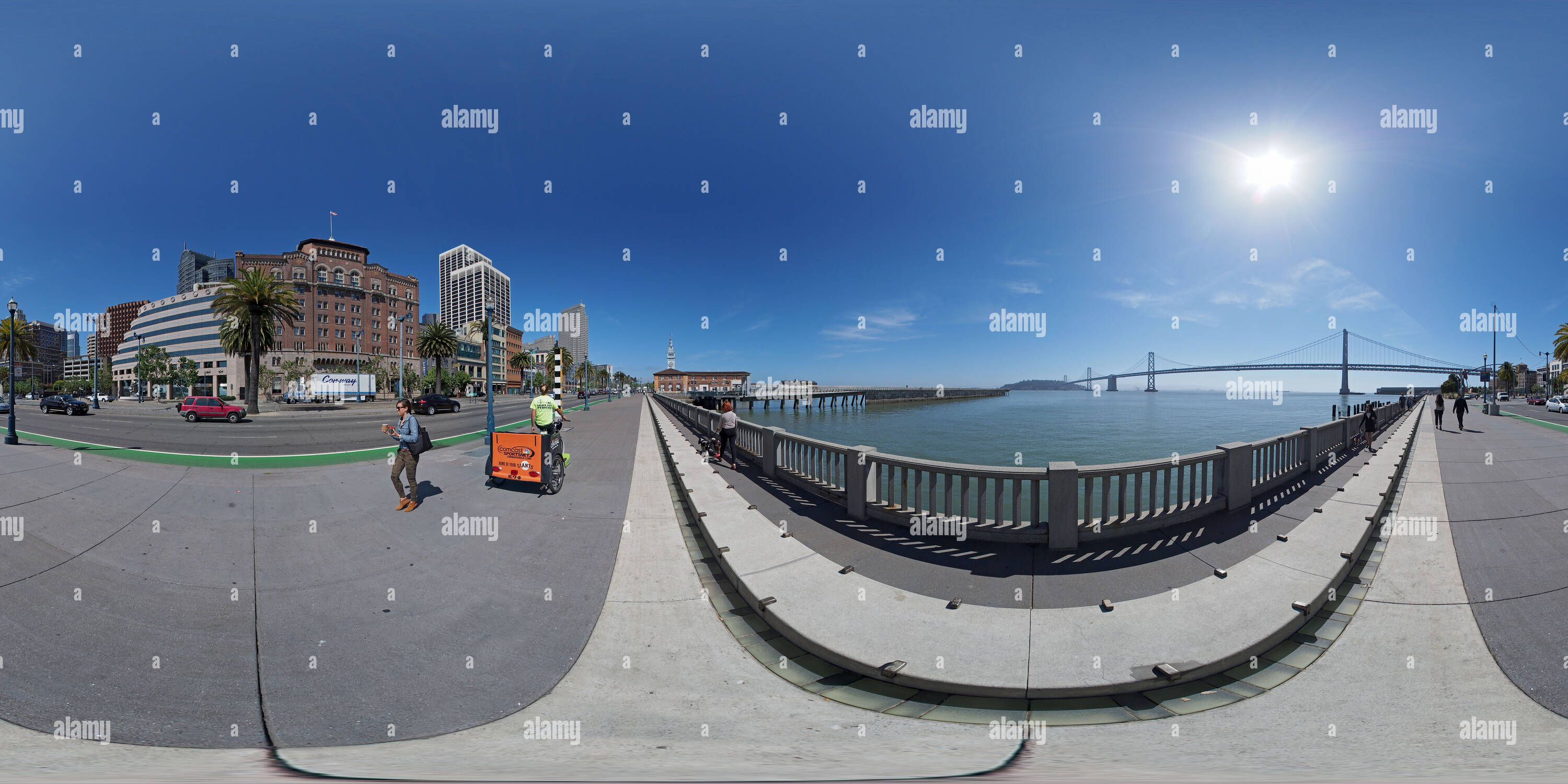 360° view of YMCA on the Embarcadero - Alamy