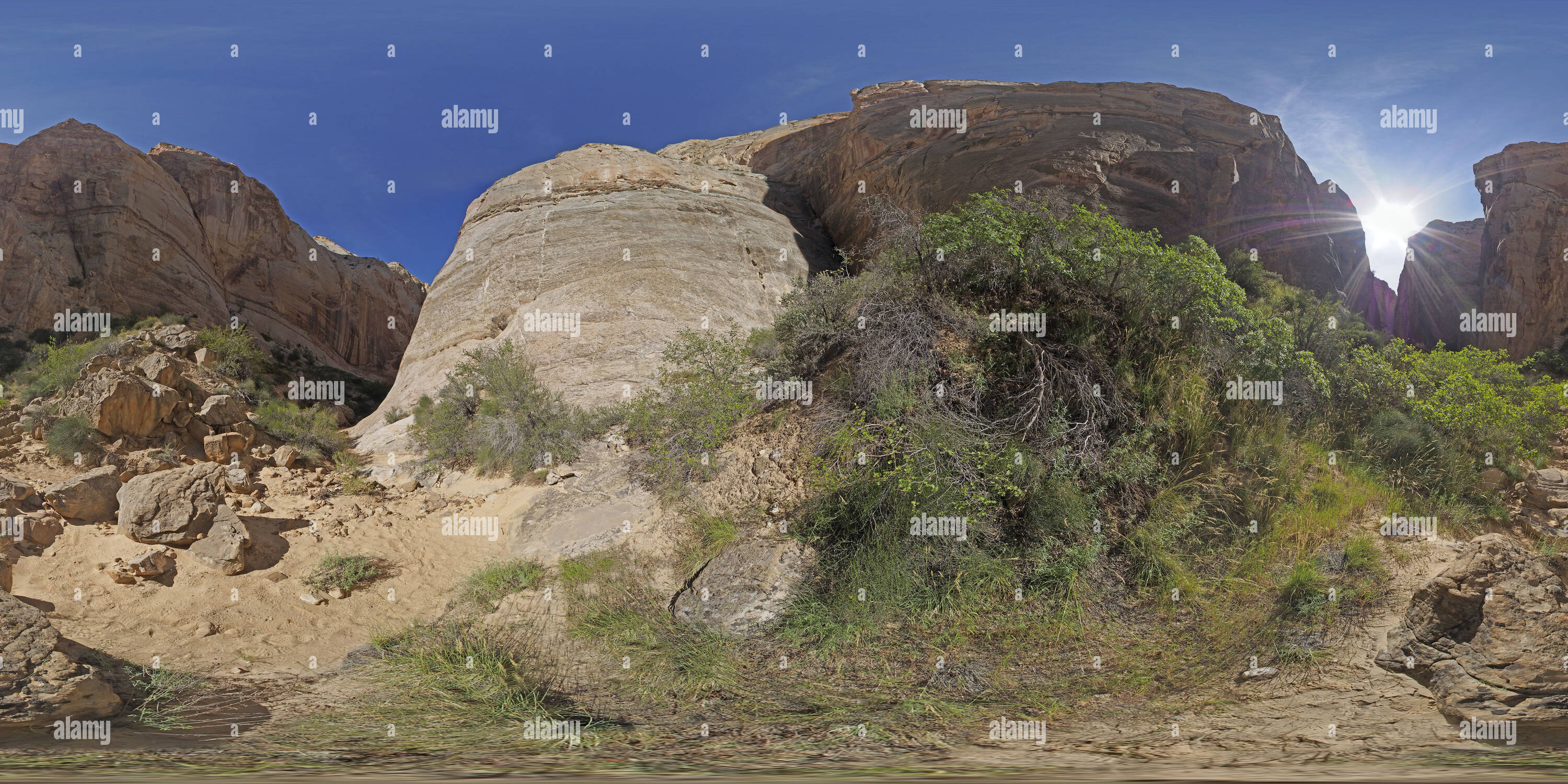 360° view of Inside Headquarters Canyon - Alamy