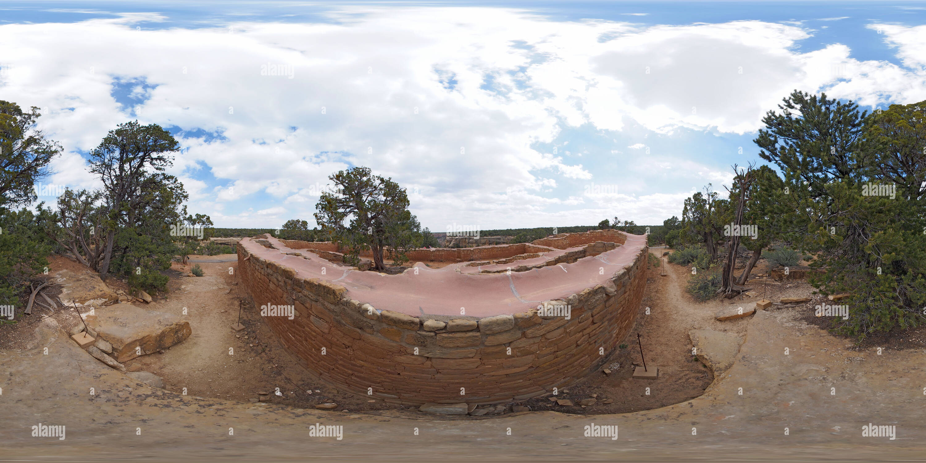 360° view of Ruins of Sun Temple - Alamy