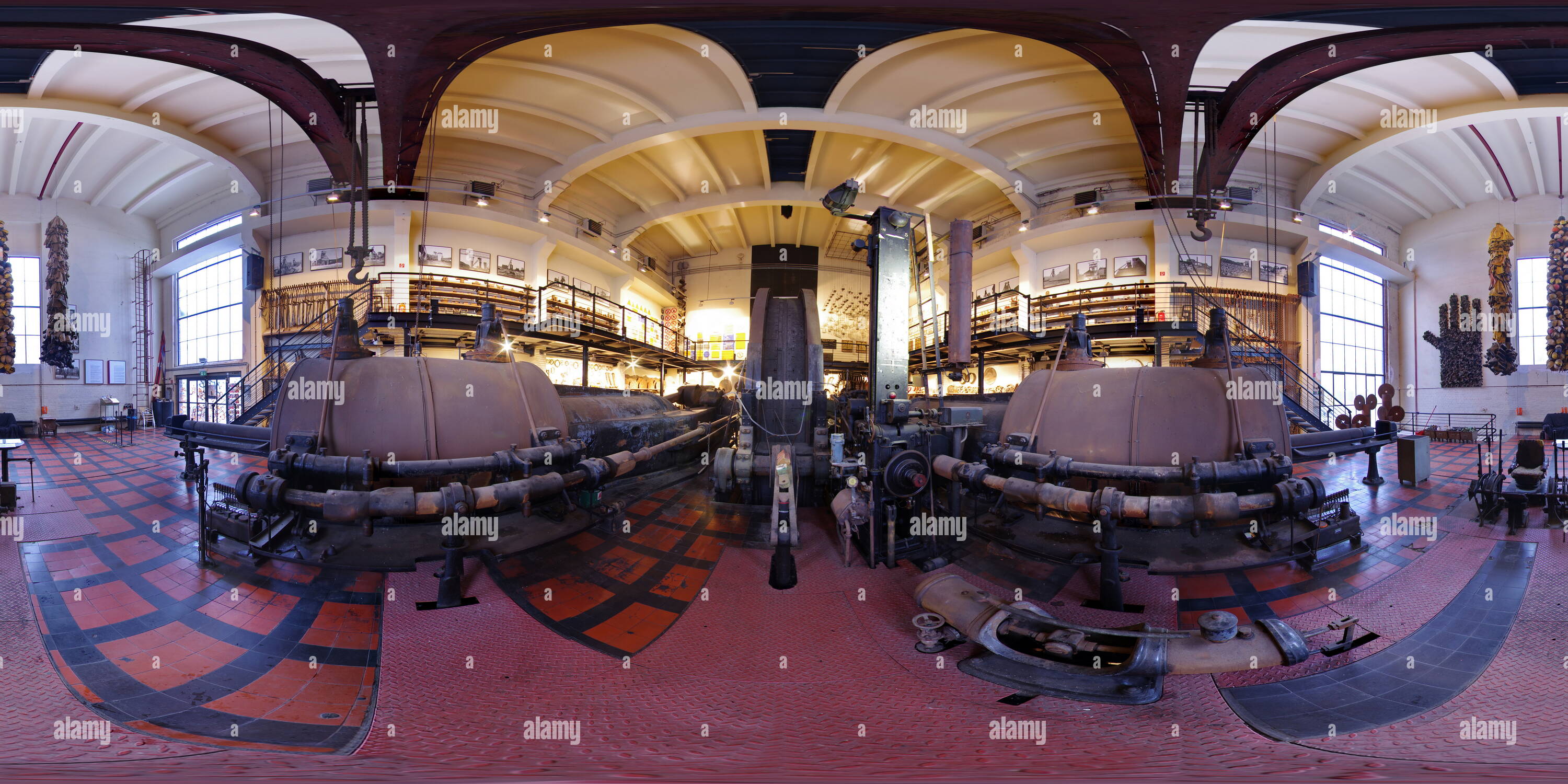 360° view of Coal mine Consol # IV - Alamy