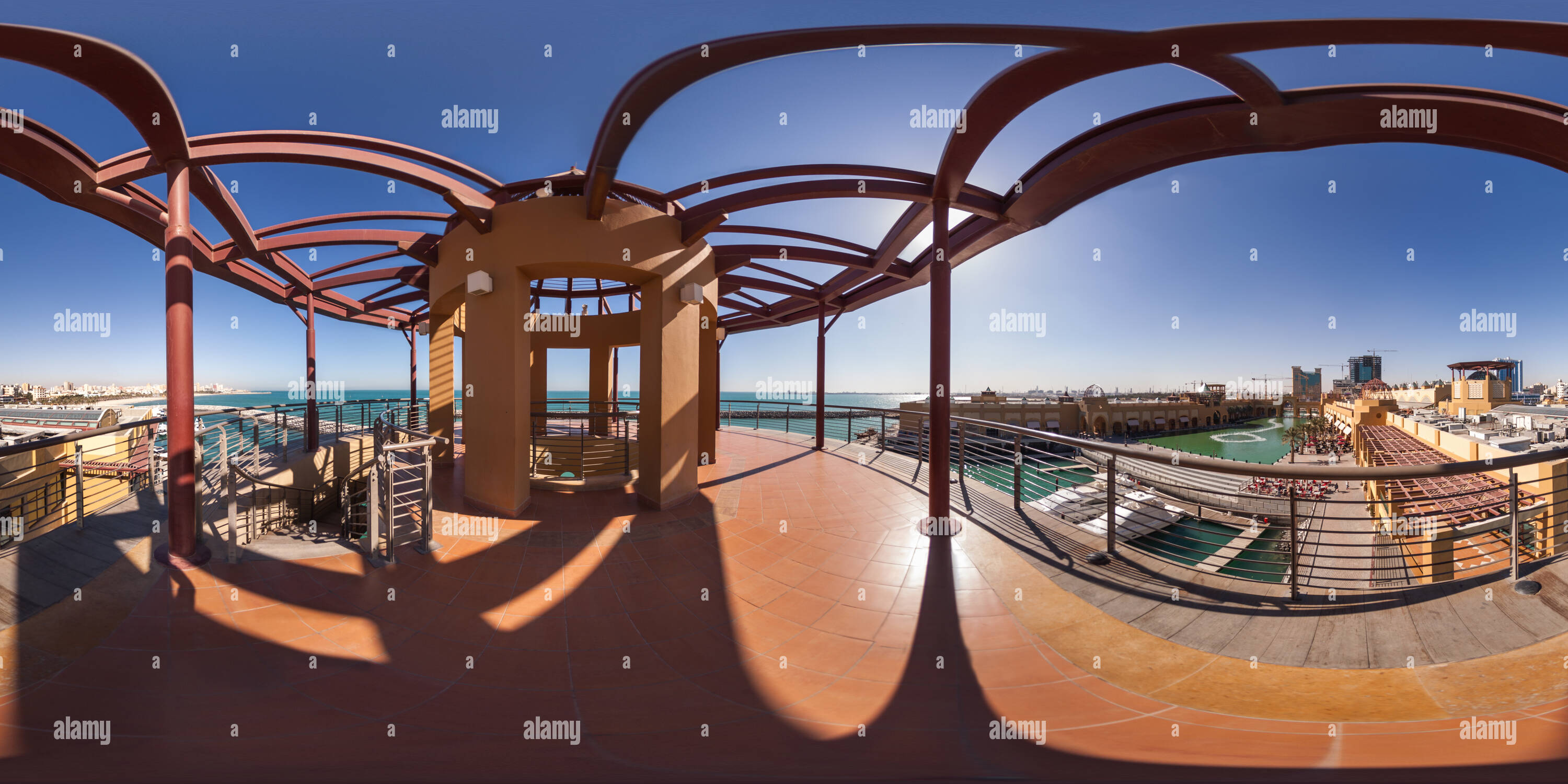 360° view of Al Kout Mall - Alamy