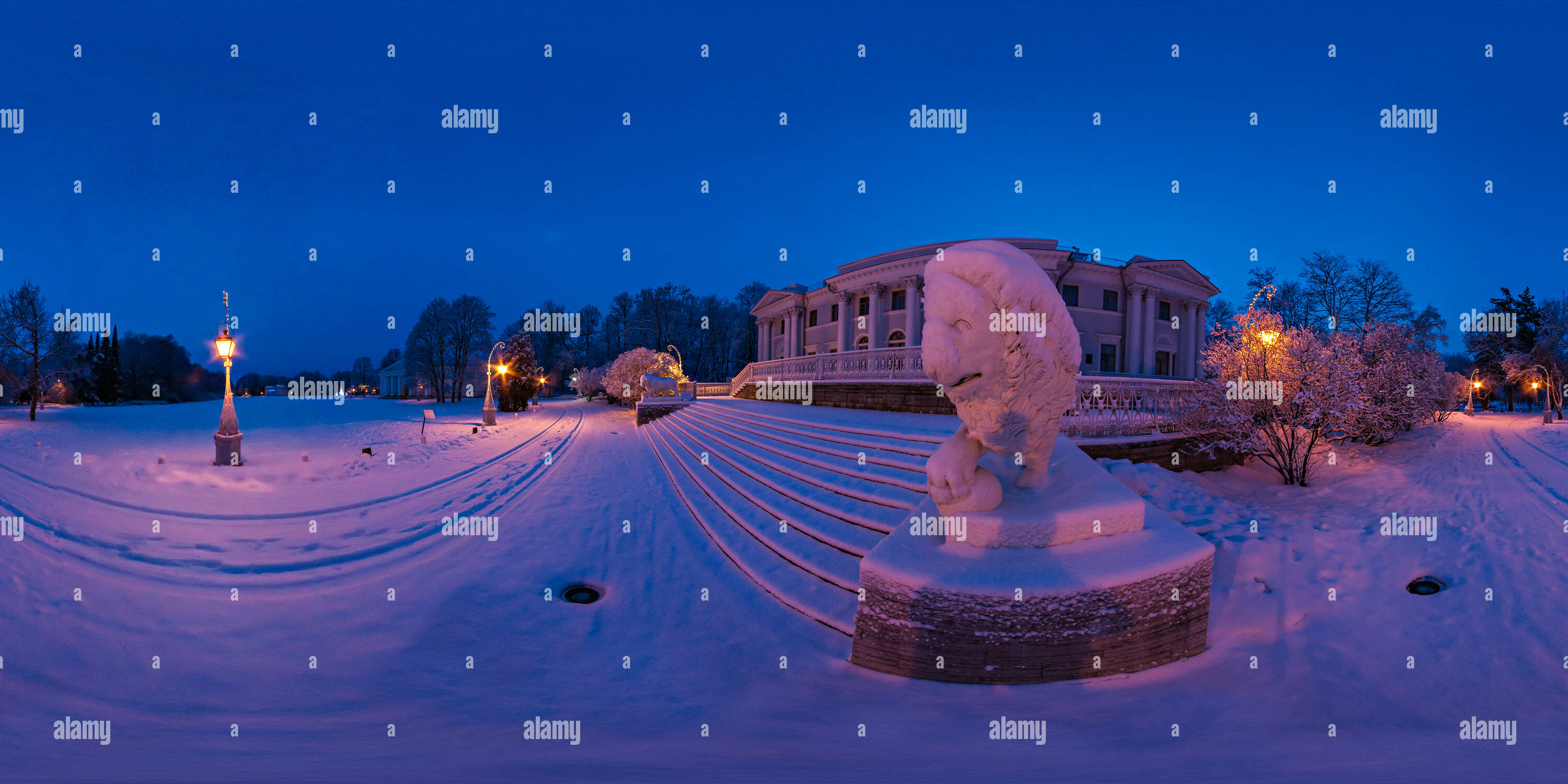 360° view of The Leon near Elagin Palace - Alamy