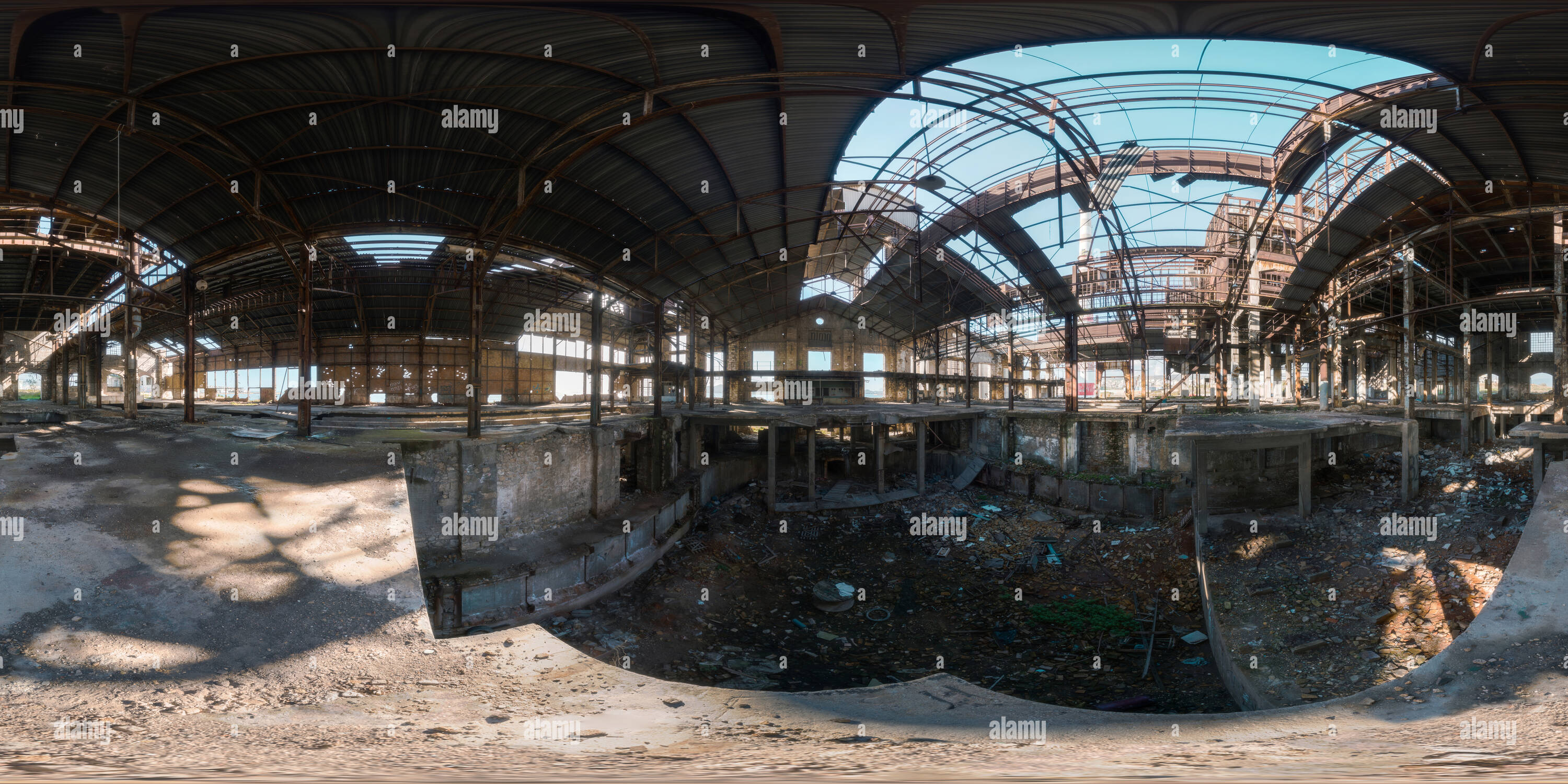 360° view of Abandoned Fertilizer Factory - Alamy