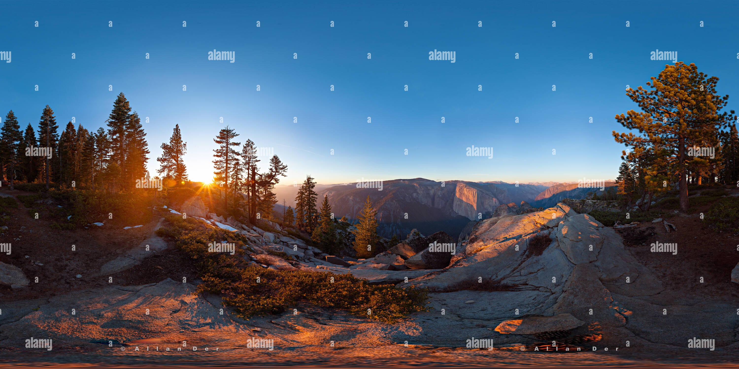 Dewey point yosemite national park hi-res stock photography and images ...