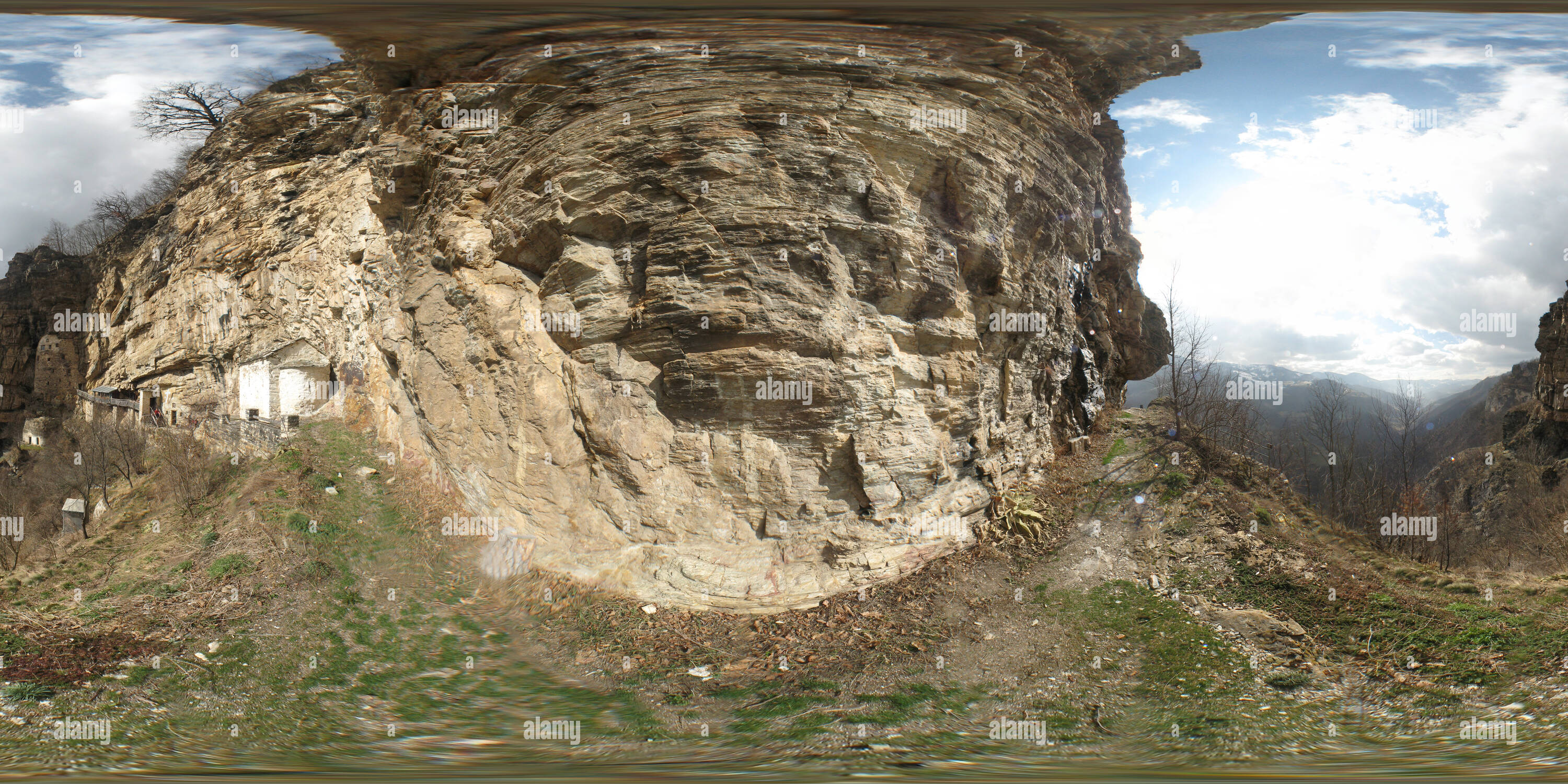 360° view of Hermitage of St. Sava-1 - Alamy