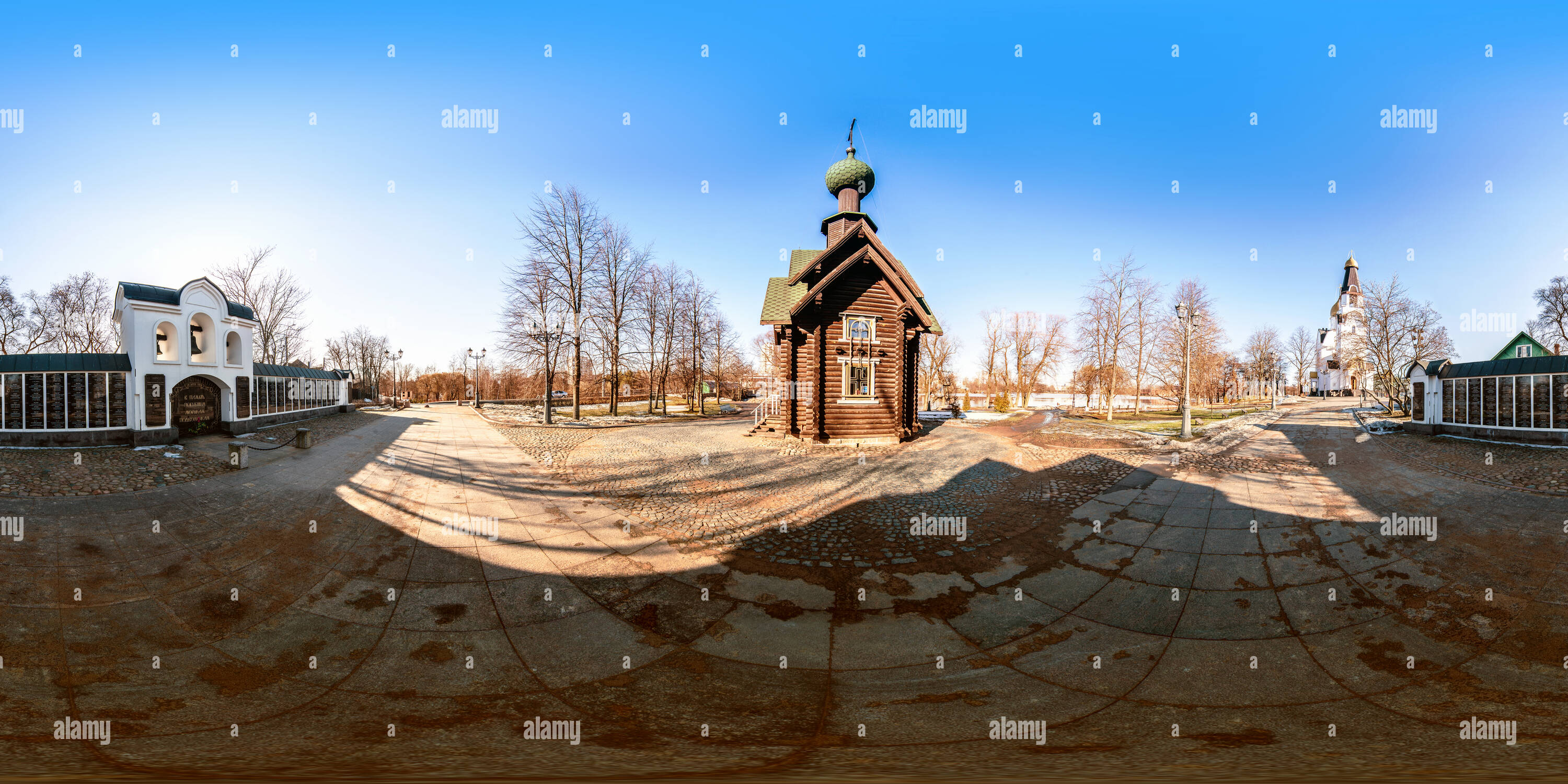 360° view of A memorial to the dead submariners in Sestroretsk - Alamy