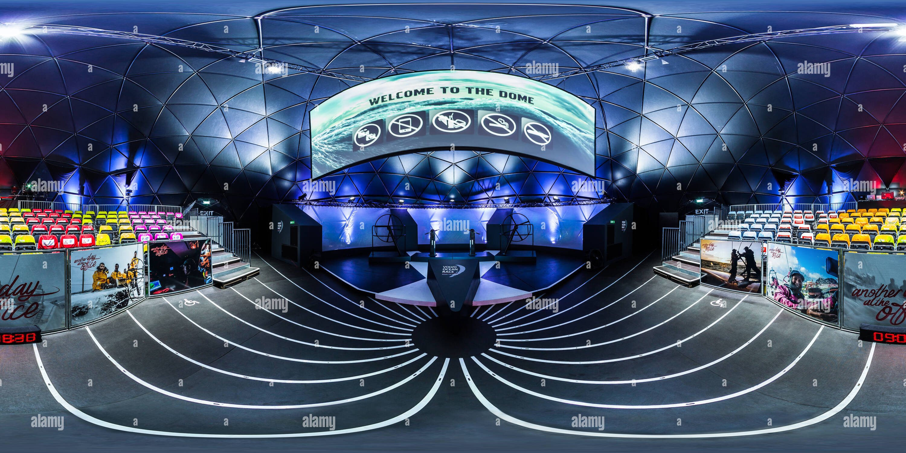 360° view of The Dome - Live Show and Cinema - Race Village - Volvo ...