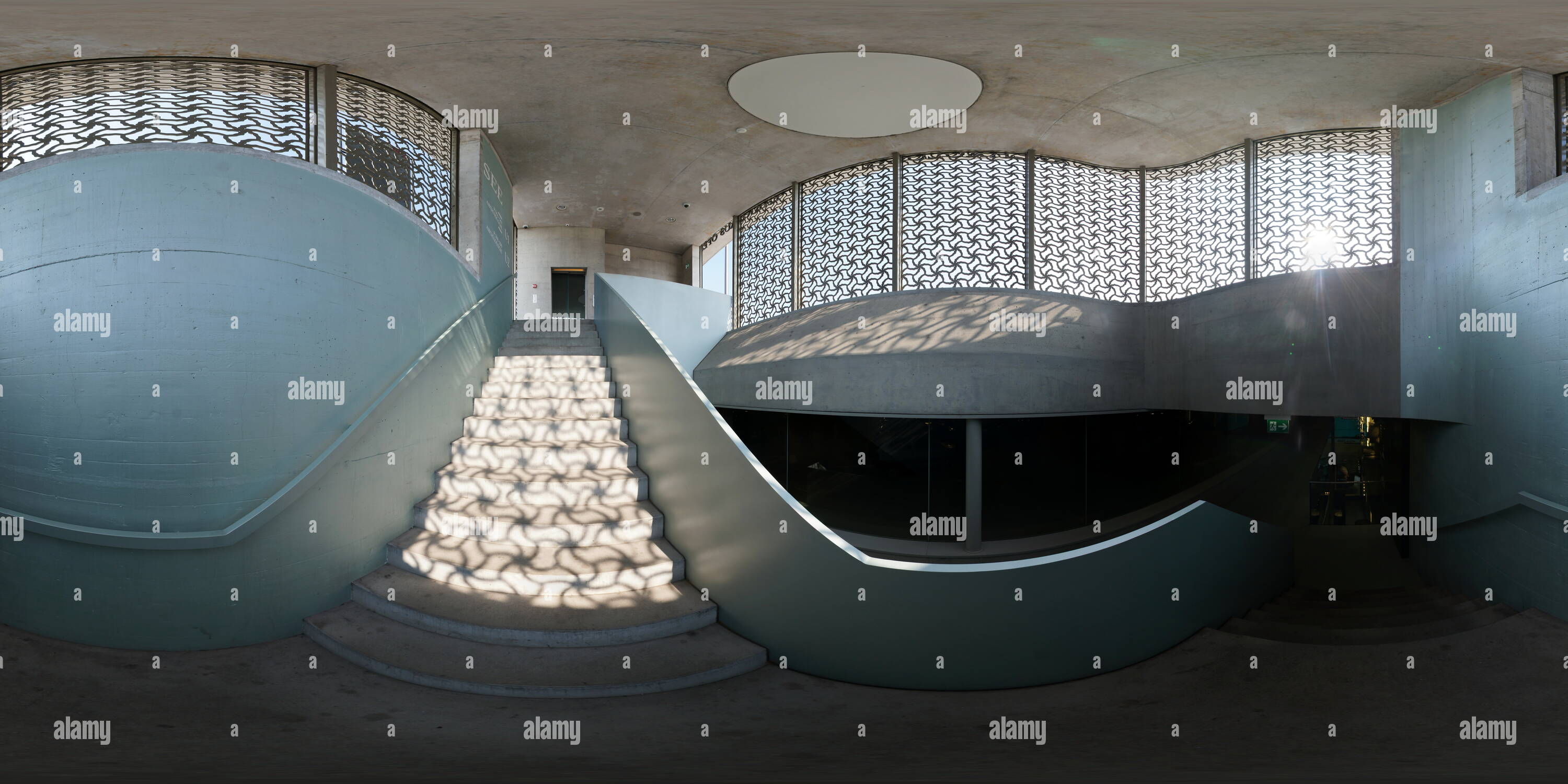 360° view of Switzerland Zuerich Opera Parking - Alamy