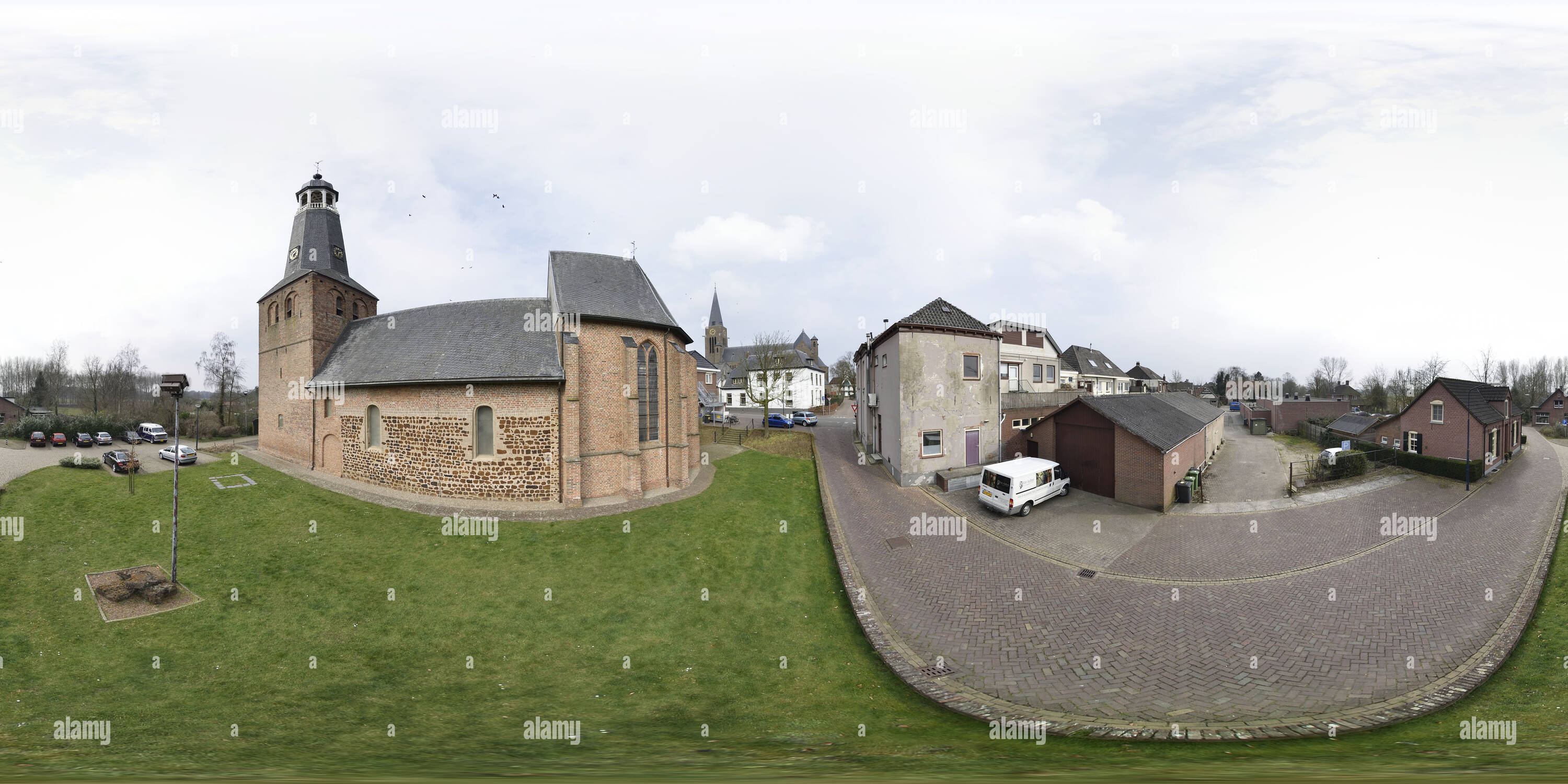360° view of St. Mauritius church Silvolde - Alamy