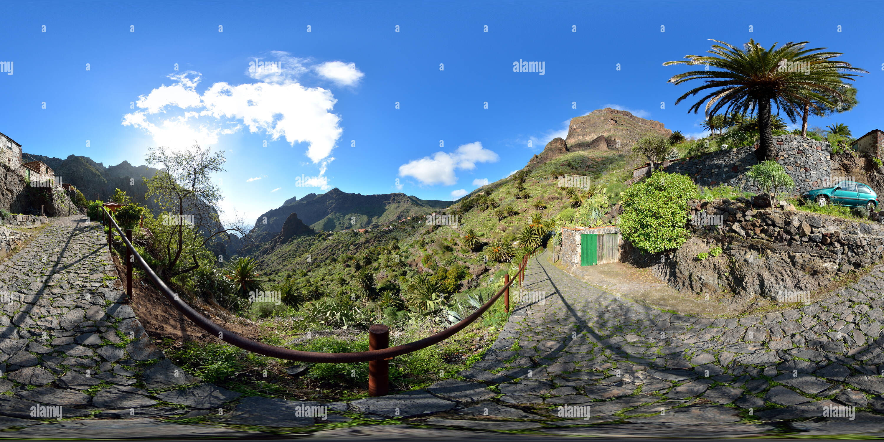 360° view of Masca - Tenerife, Spain - Alamy