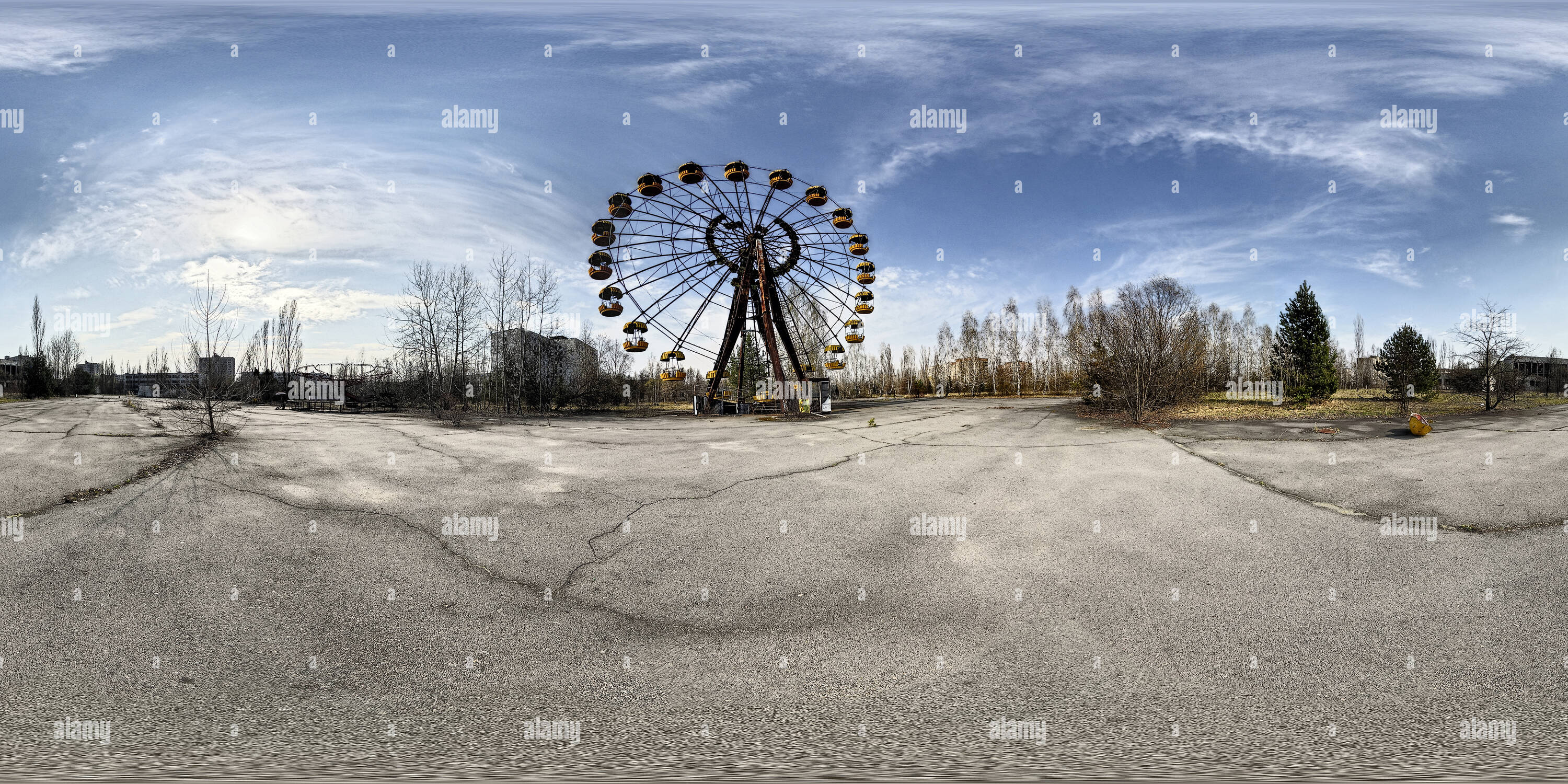 360° view of The Wheel of Sightseeing - Alamy