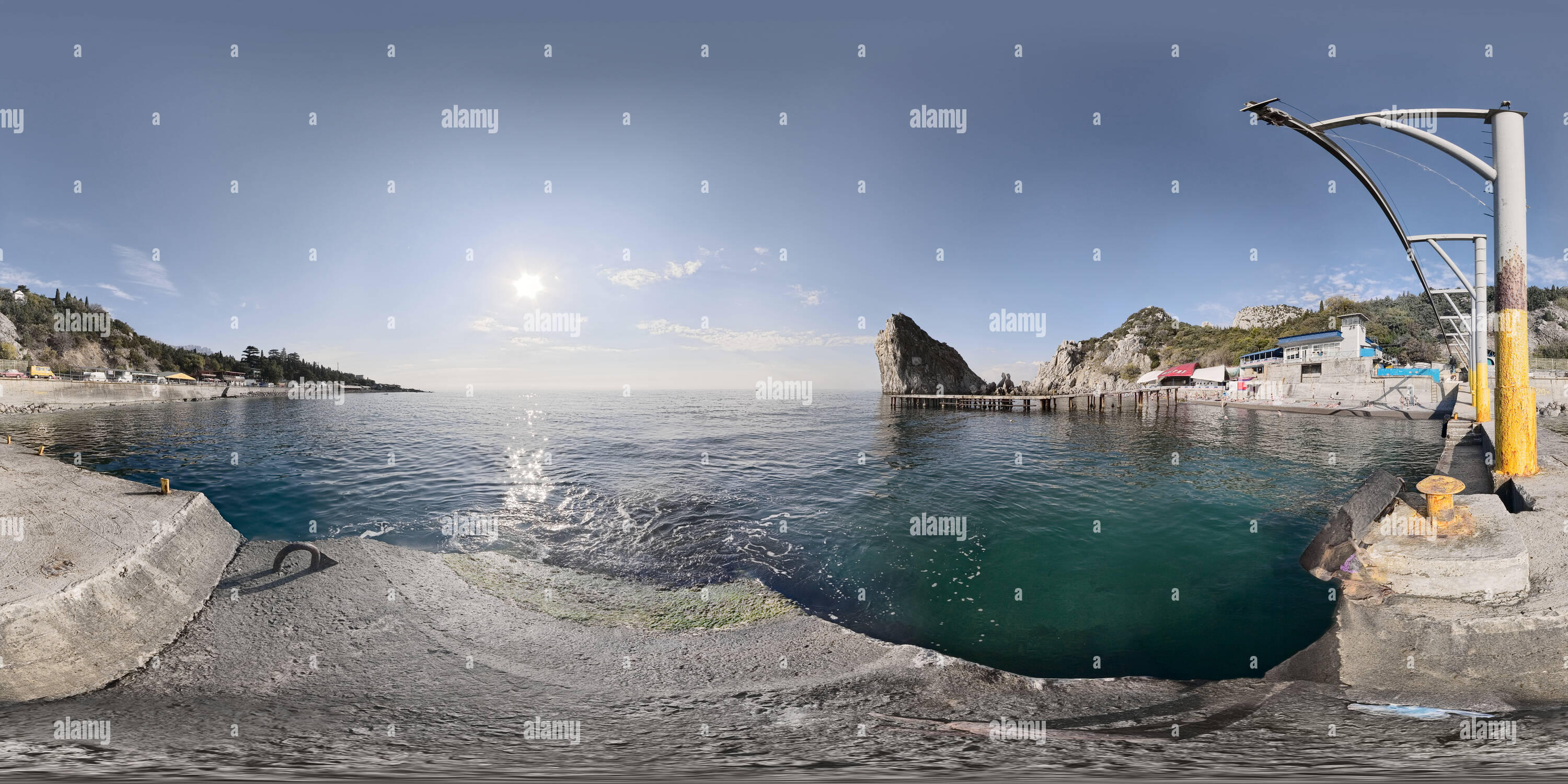 360° view of No fish here - Alamy