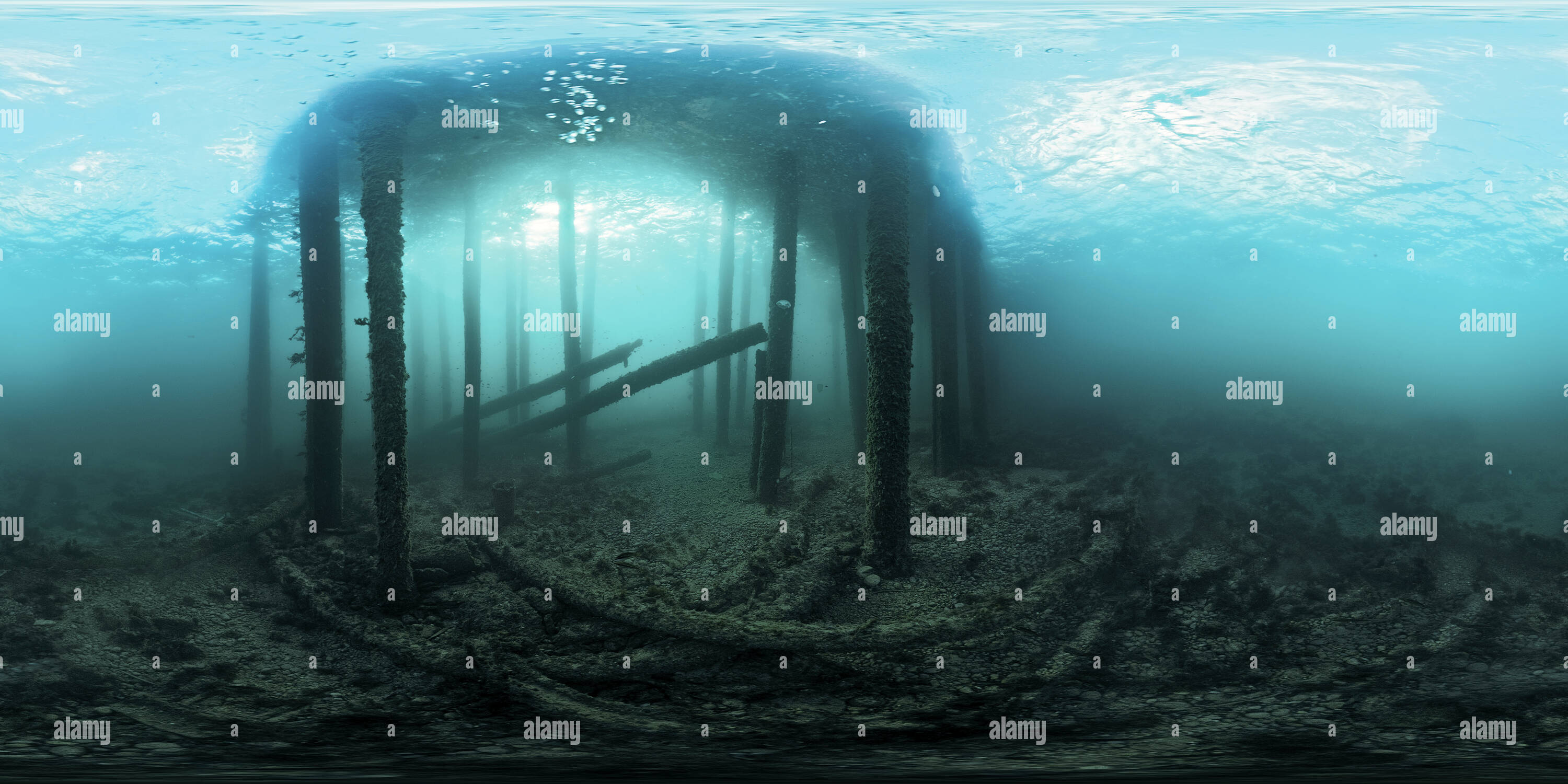 360° view of Old moorage - 01 - Alamy