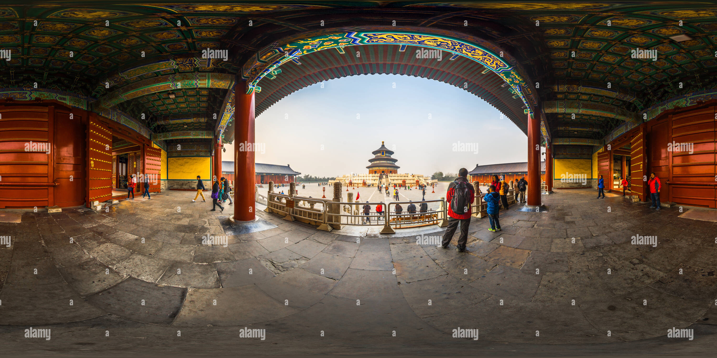 360° view of Temple of Heaven, 天壇, 7 - Alamy