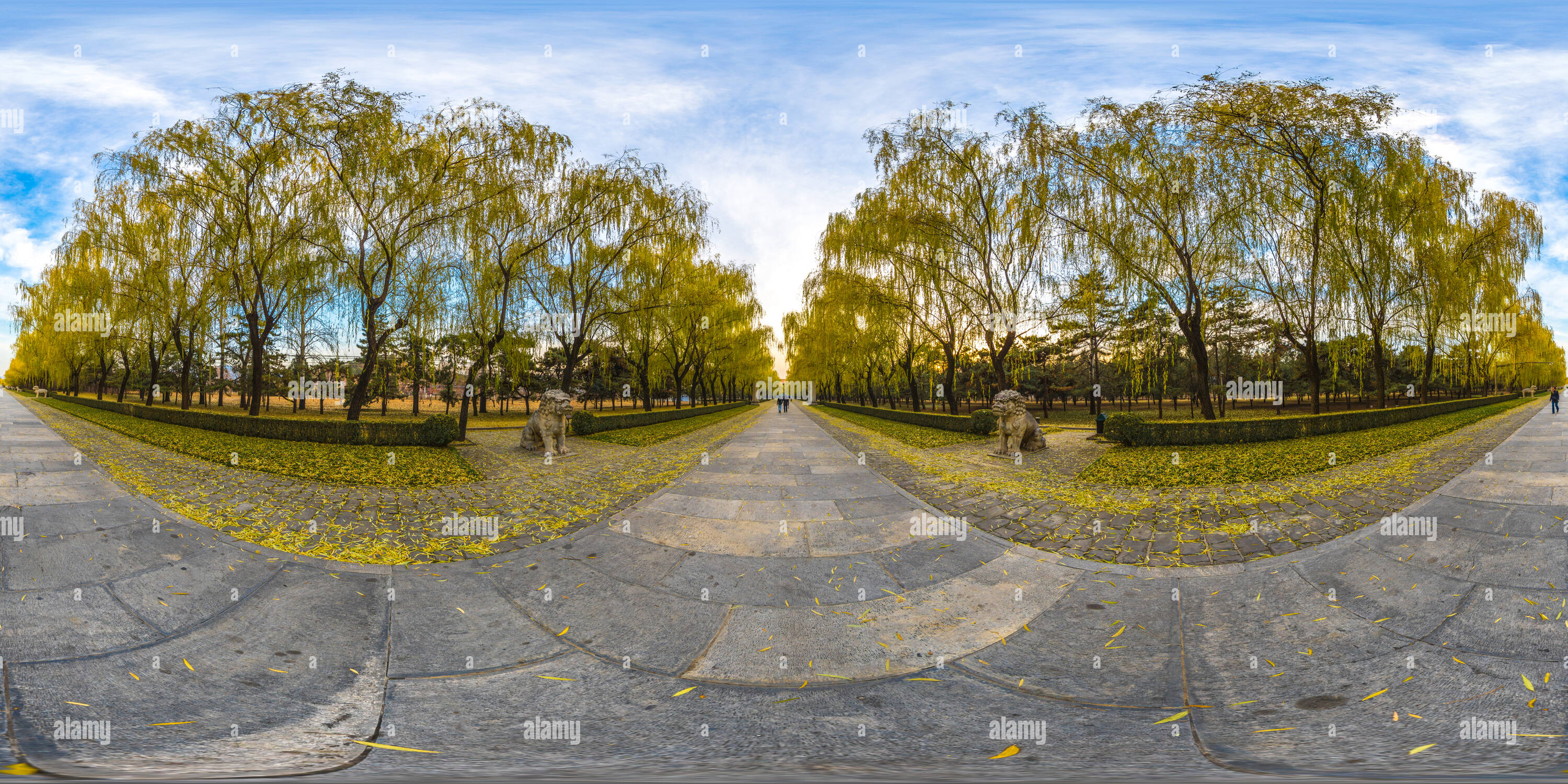 360° view of Seelenweg, Spirit Way, 神道 9 - Alamy