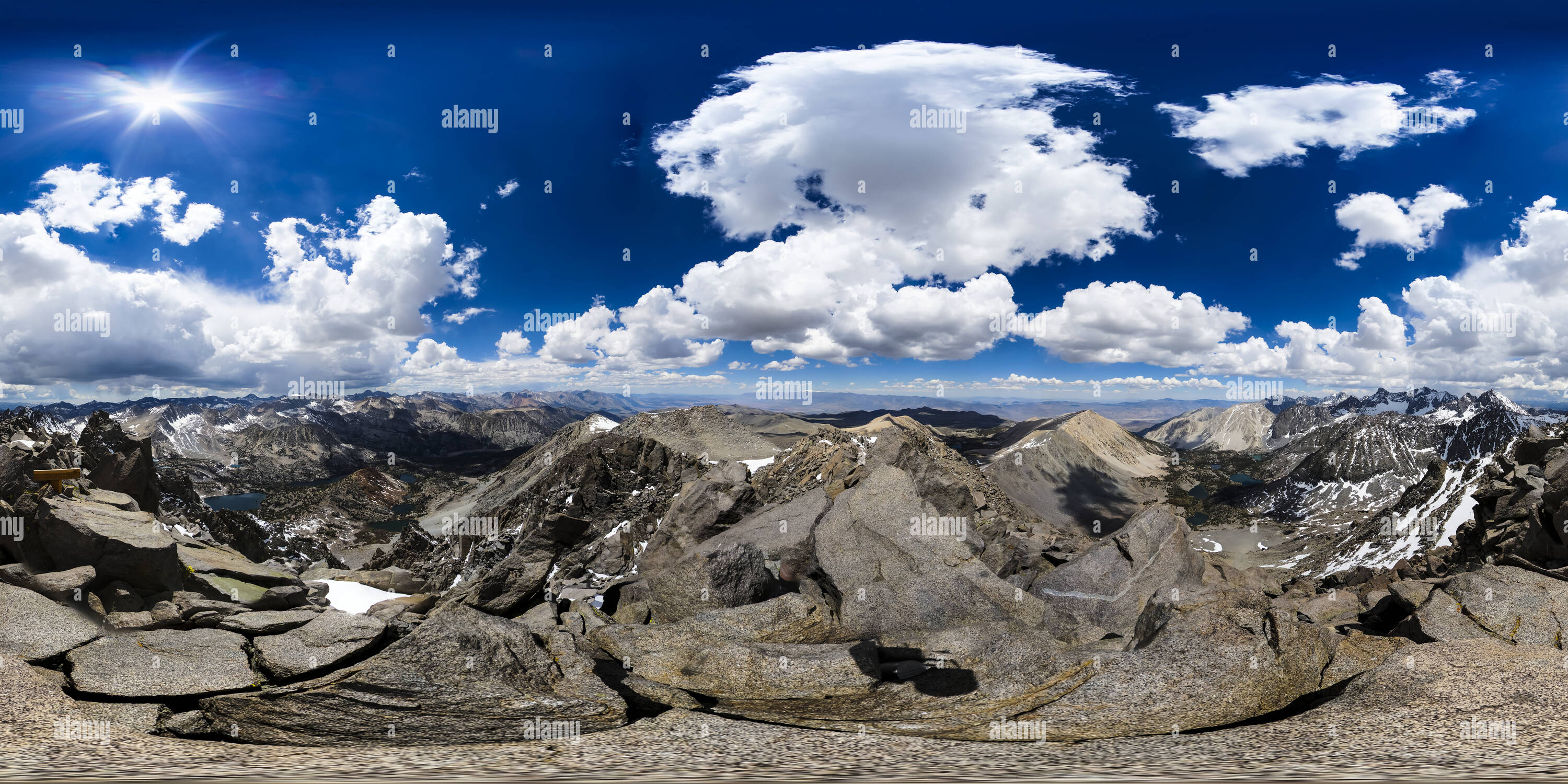 360° view of Cloudripper - Alamy