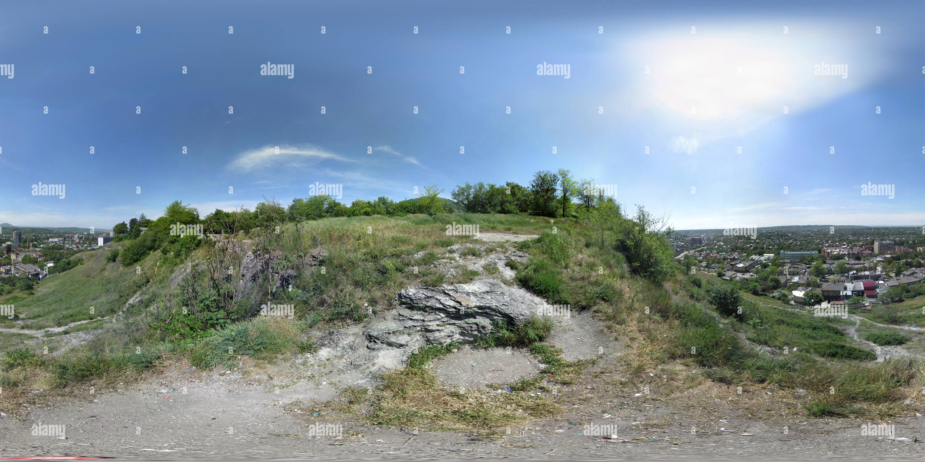 360° view of View from Mount Goryachaya.Pyatigorsk - Alamy
