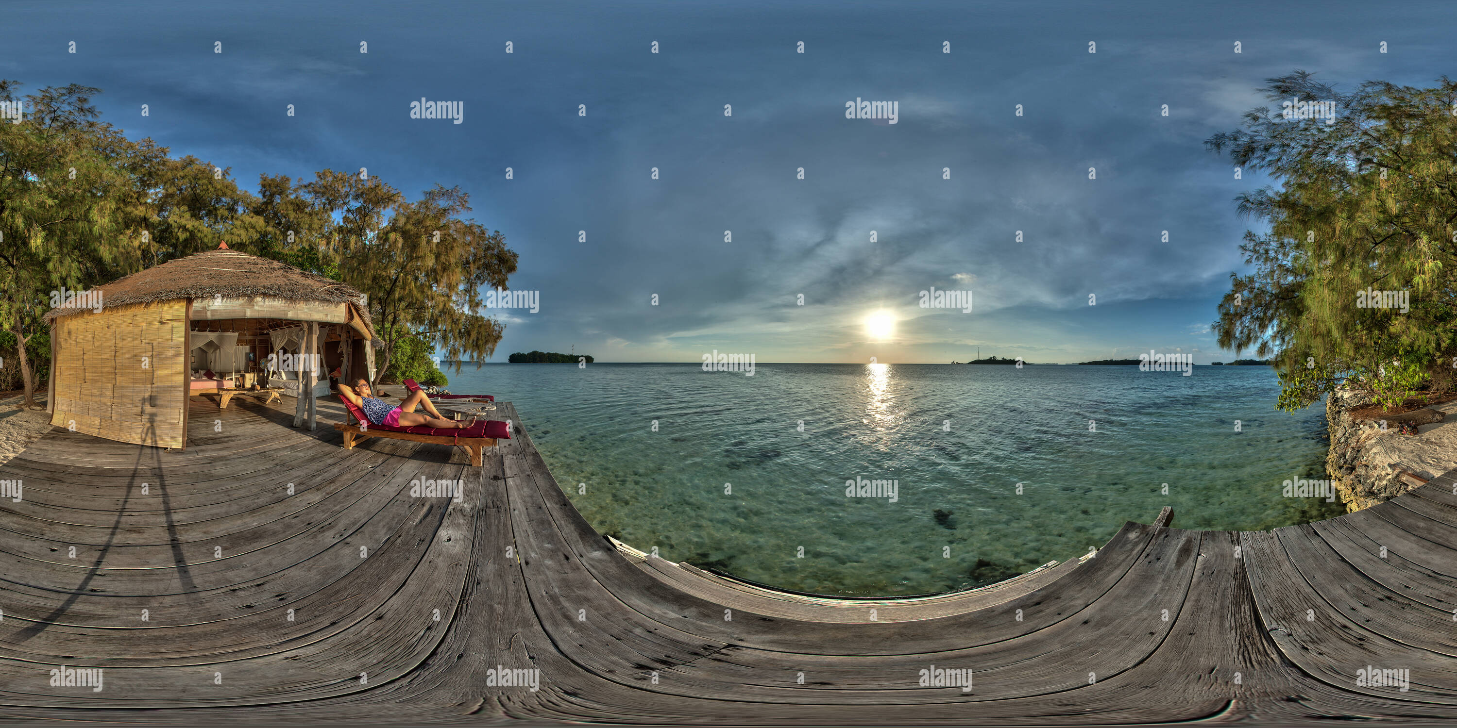 Tiger hut hi-res stock photography and images - Alamy