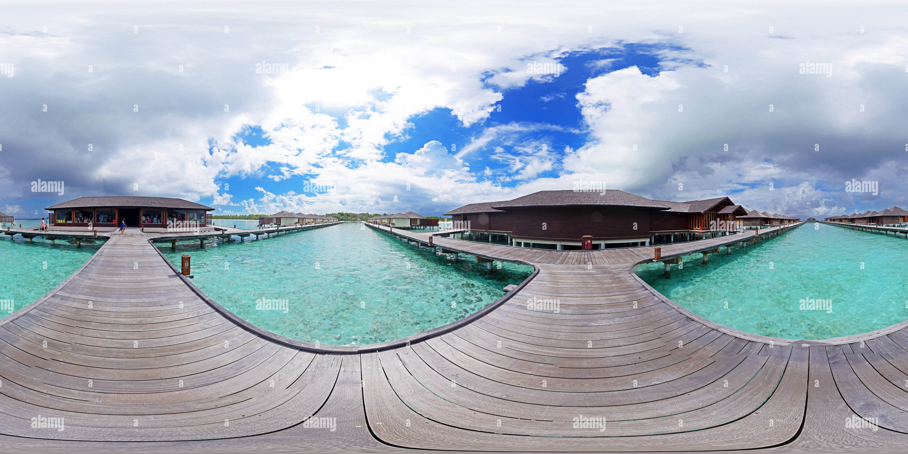 360° view of Paradise Island Resort & Spa - Alamy