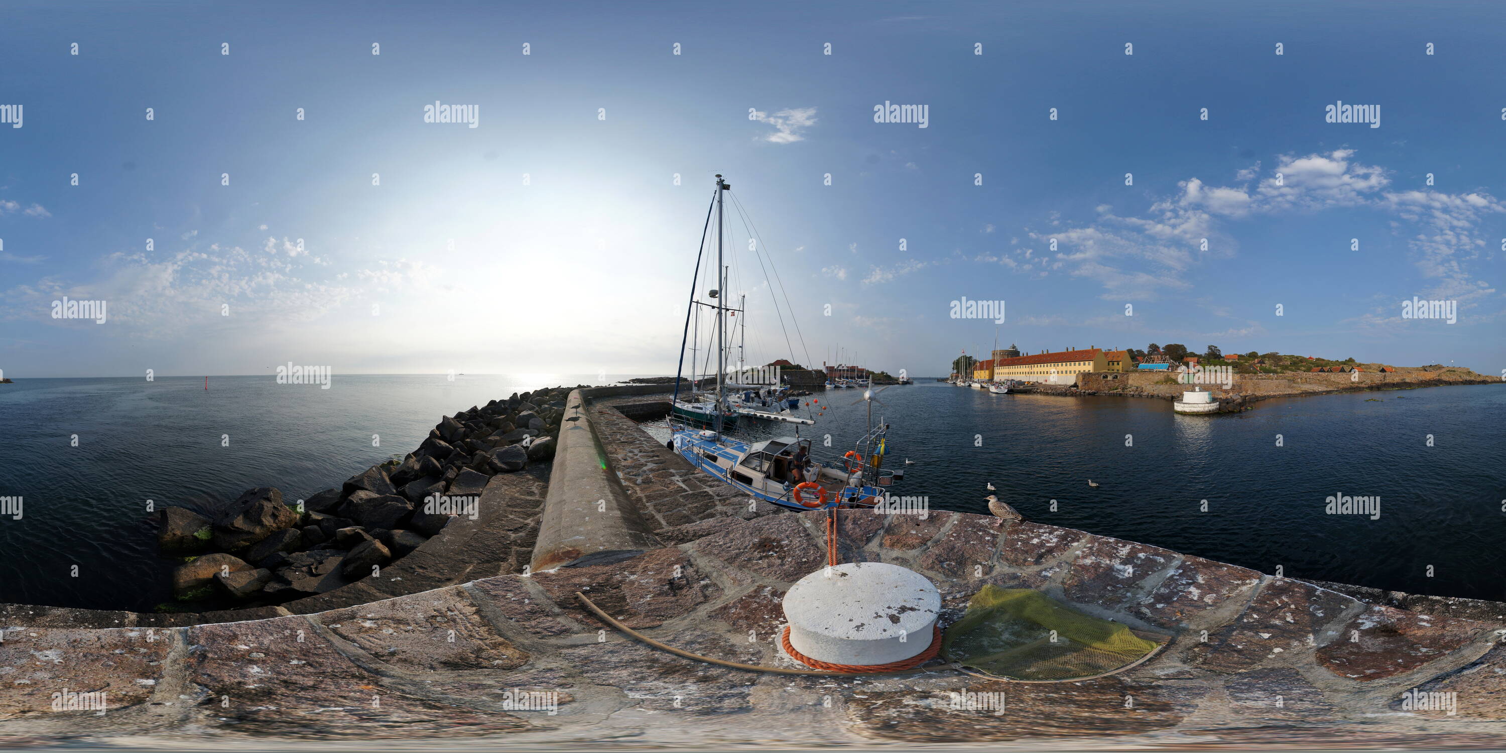 Christiansoe port hi-res stock photography and images - Alamy