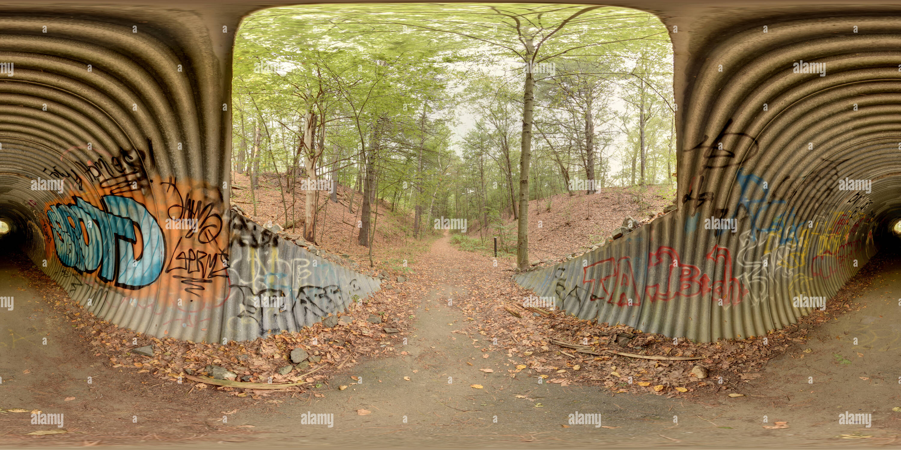 360° view of Bruce Freeman Rail Trail - Alamy
