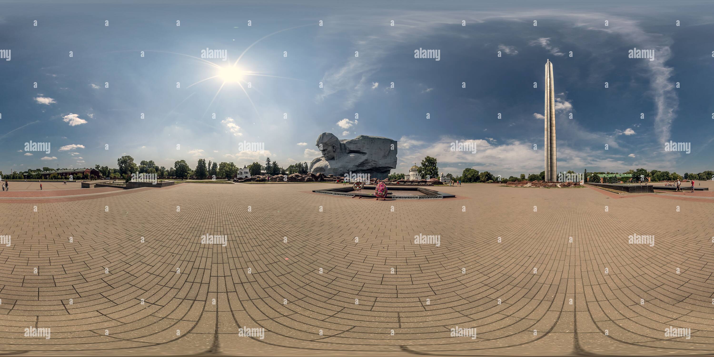 360° view of The Brest Fortress The Brest Fortress 04 - Alamy