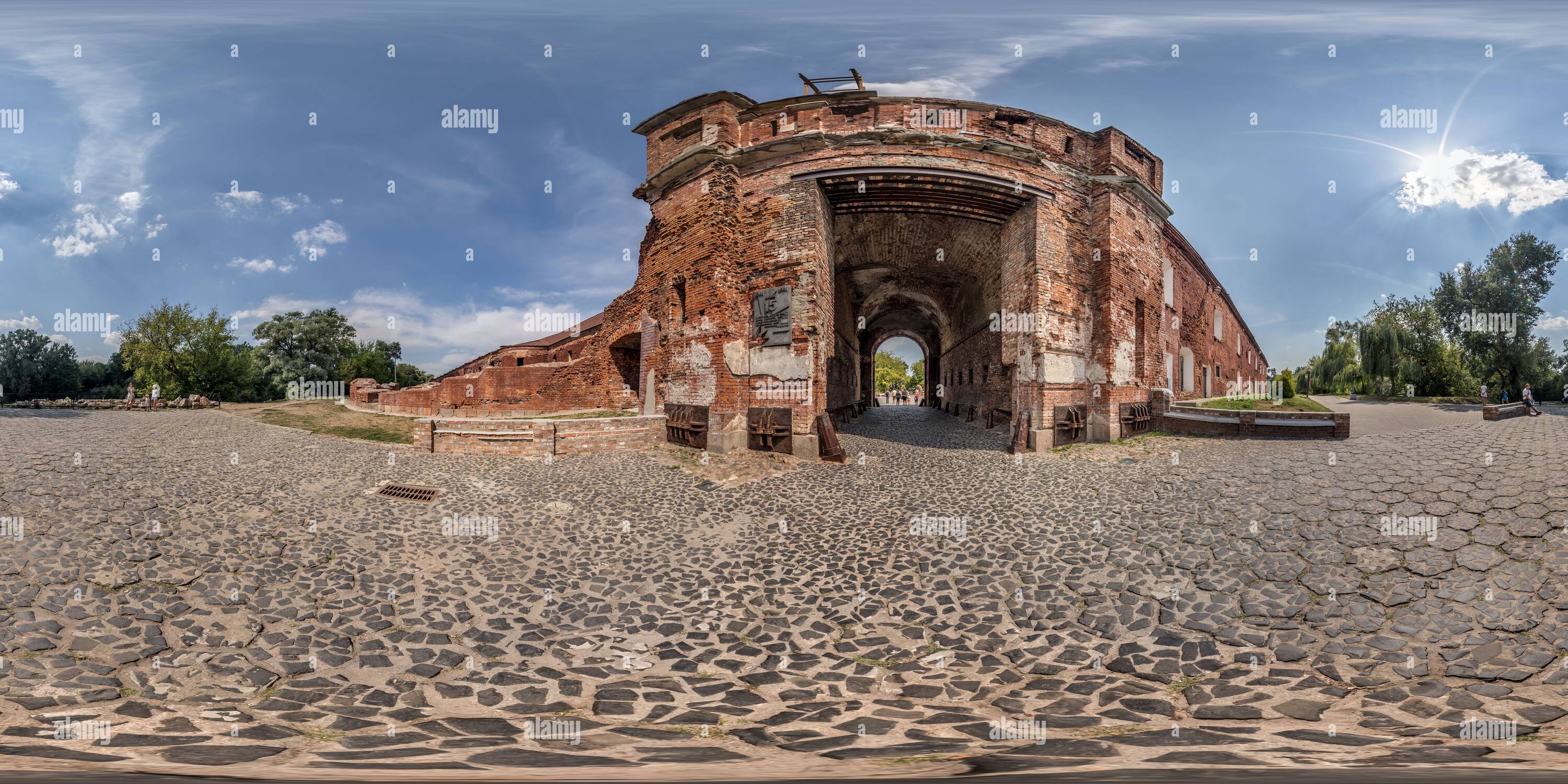 360° view of The Brest Fortress The Brest Fortress 45 - Alamy