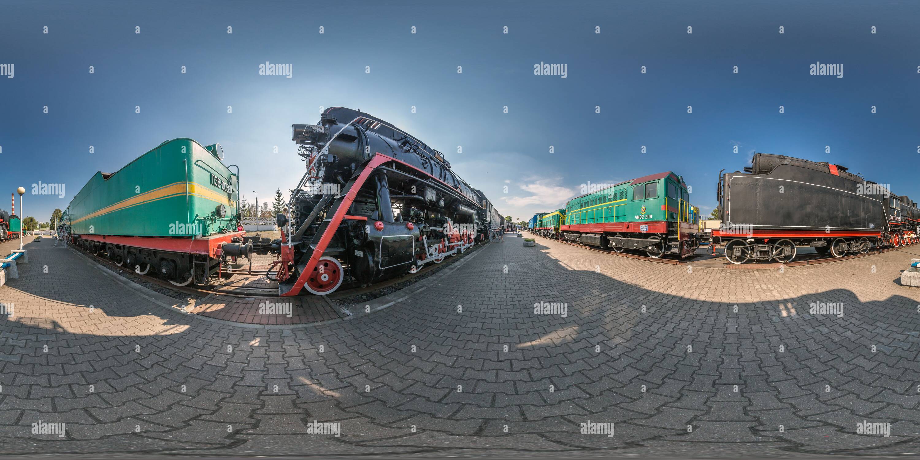 360° view of The Museum Of Steam Locomotives The Museum Of Steam ...