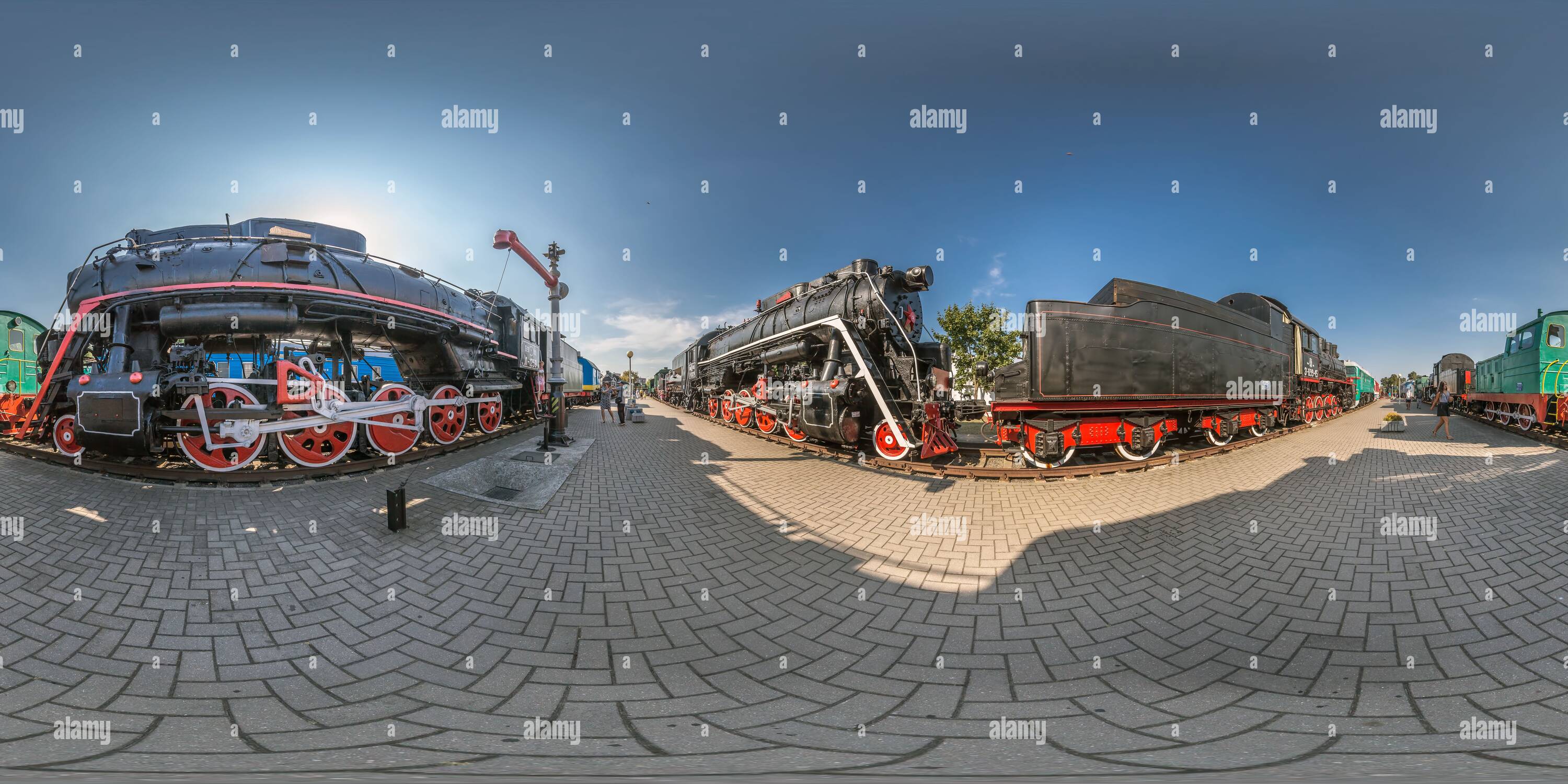 360° view of The Museum Of Steam Locomotives The Museum Of Steam ...