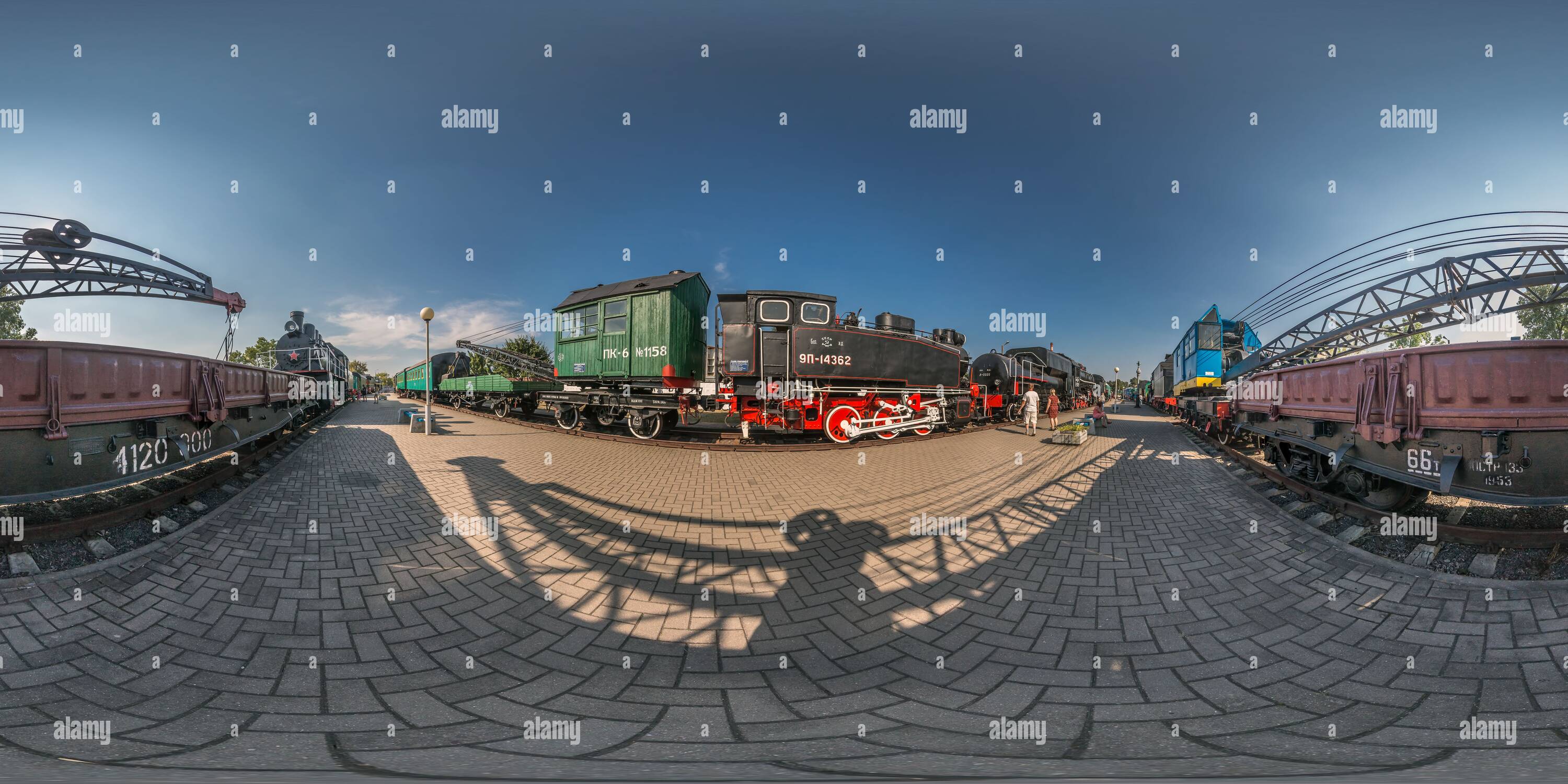 360° view of The Museum Of Steam Locomotives The Museum Of Steam ...