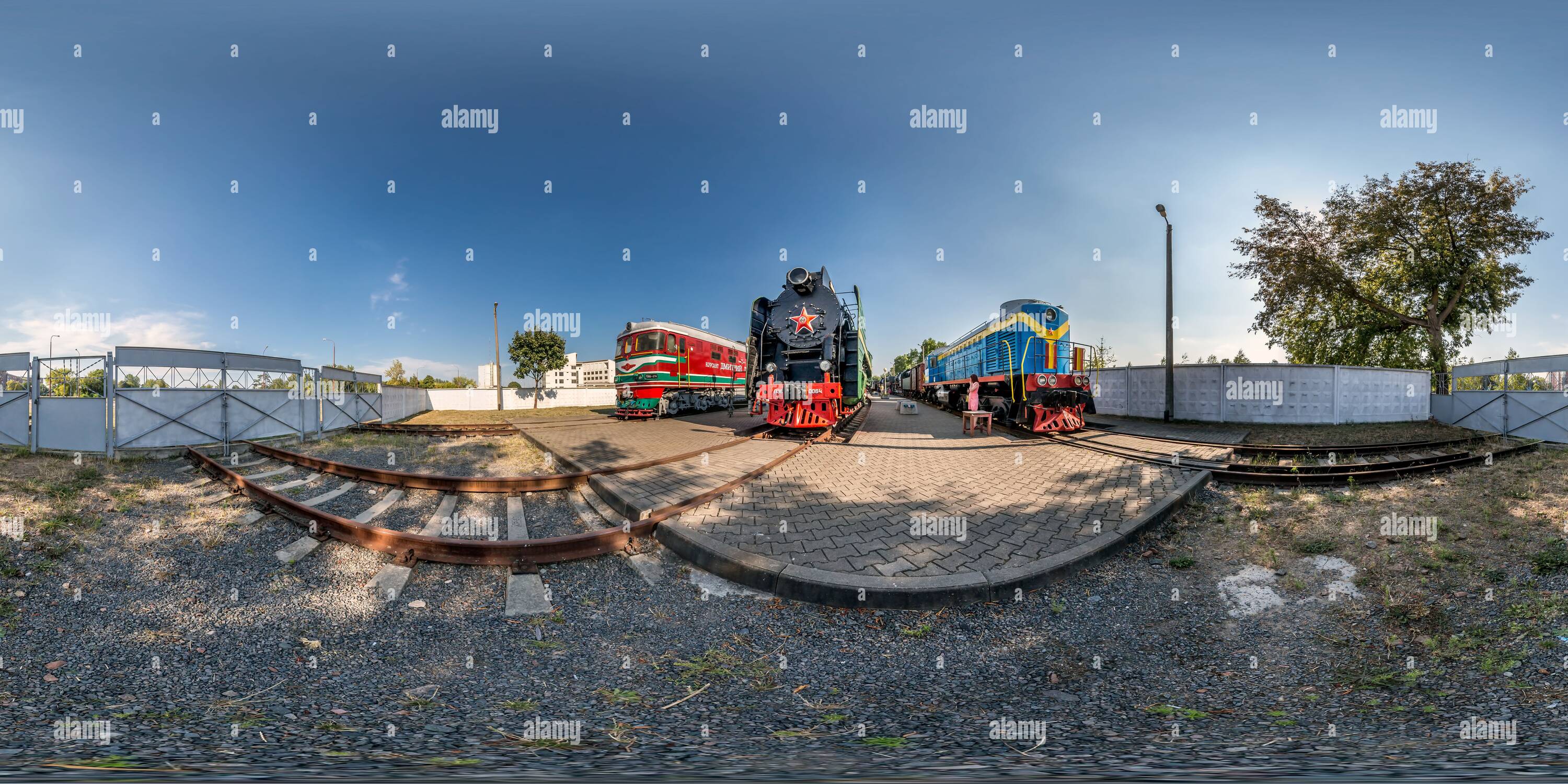 360° view of The Museum Of Steam Locomotives The Museum Of Steam ...